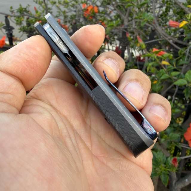 Bladebinge - 🔥🔥 David Freeman Knives Mini Harley Carbon Fiber Norris ...