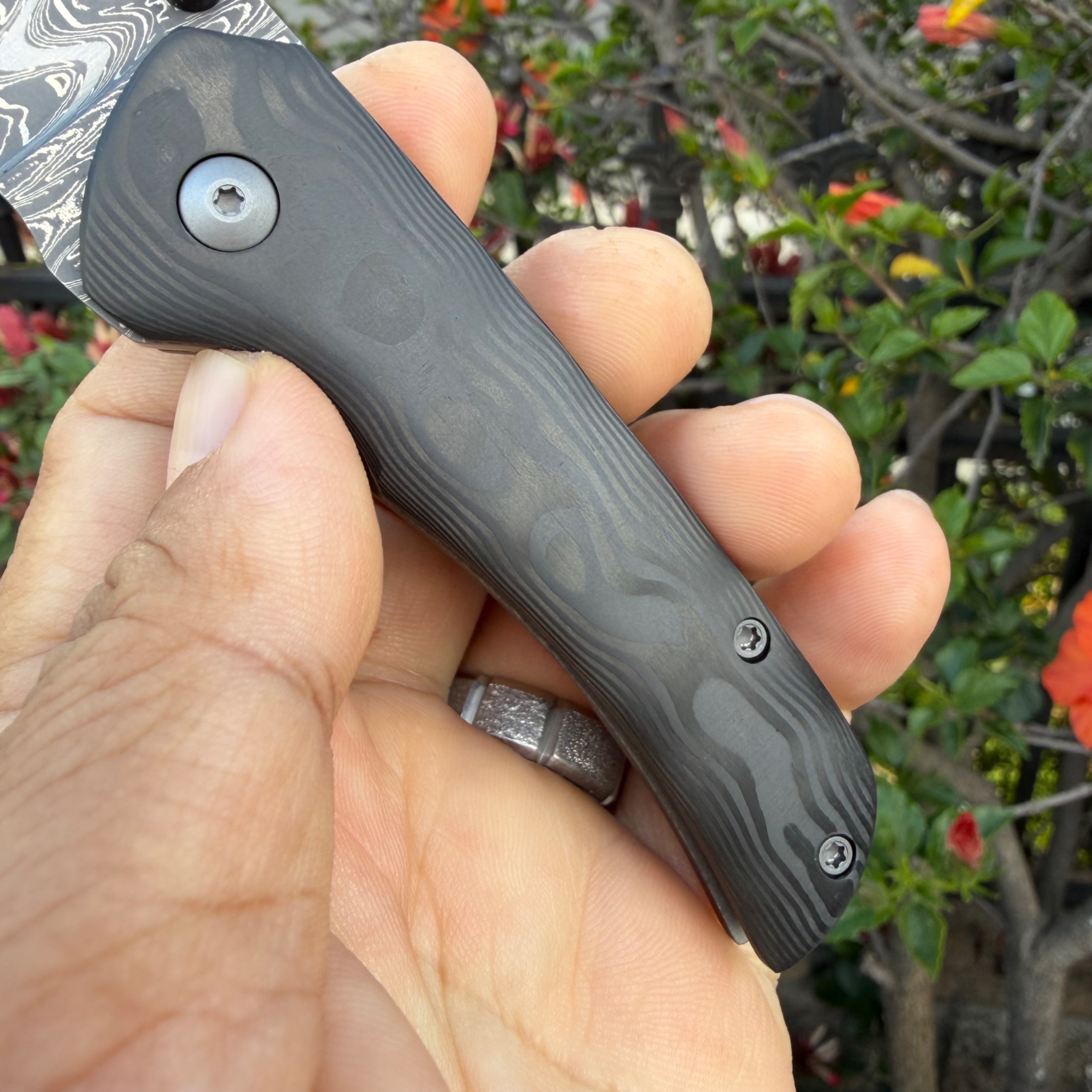 Bladebinge - 🔥🔥 David Freeman Knives Mini Harley Carbon Fiber Norris ...