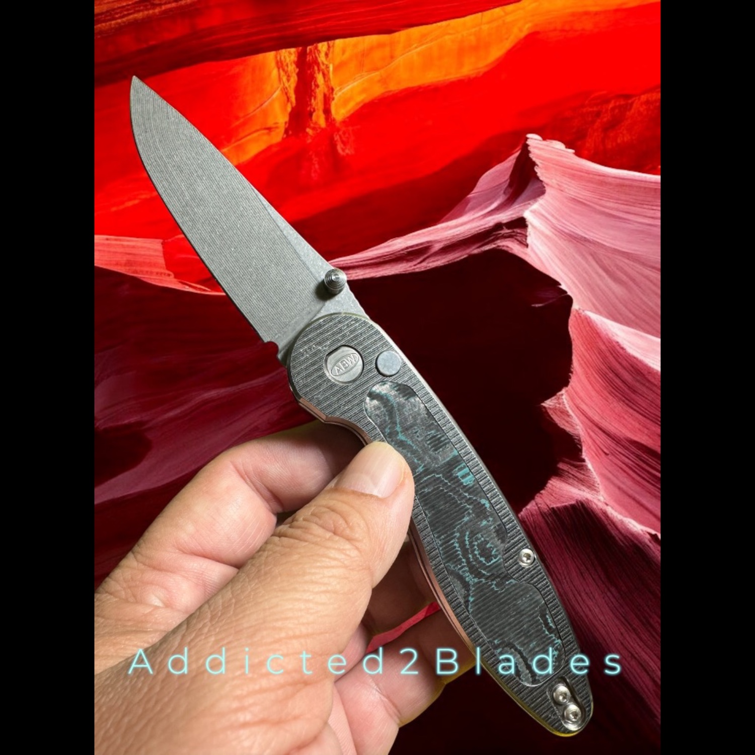 Bladebinge - 🔥🔥 ABW American Blade Works Model 1 Button Lock Milled ...