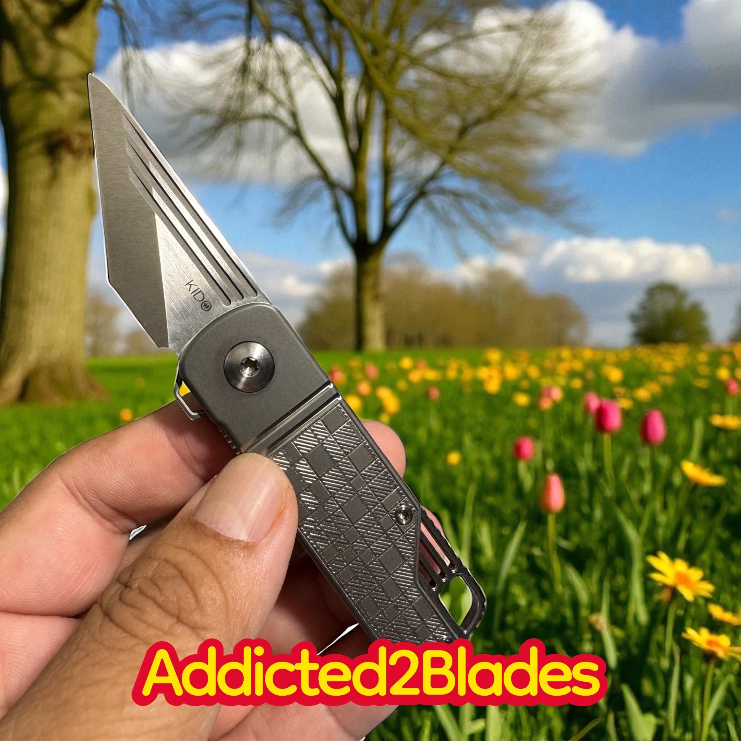 Bladebinge - 🔥🔥 Kido Kira Custom Knife 1/3 Made Hawaiin Titanium Knife ...