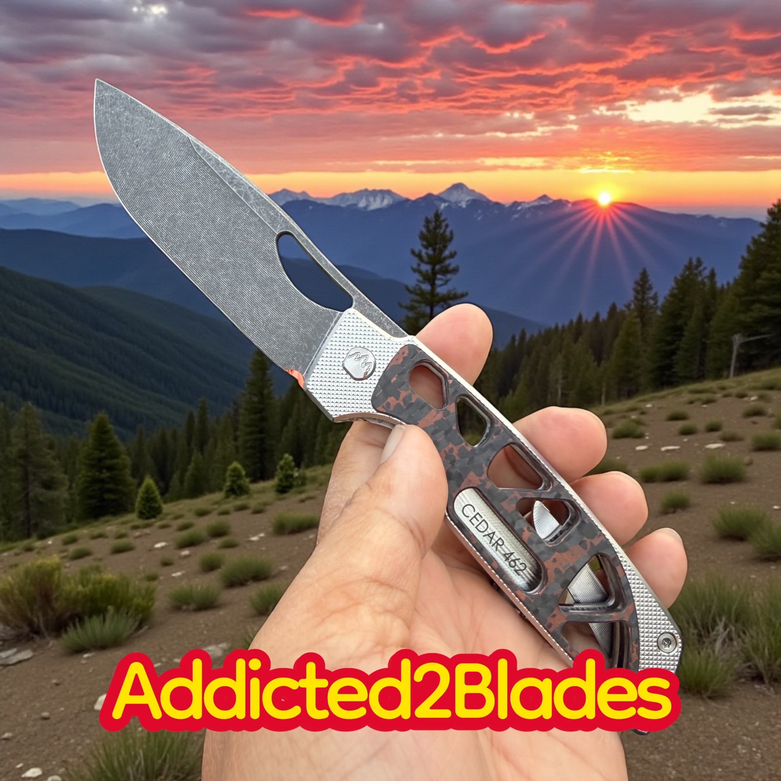 Bladebinge - 🎅🏻🎅🏻 Rob Johnson Cedar Knife Skeleton Vanax Titanium ...