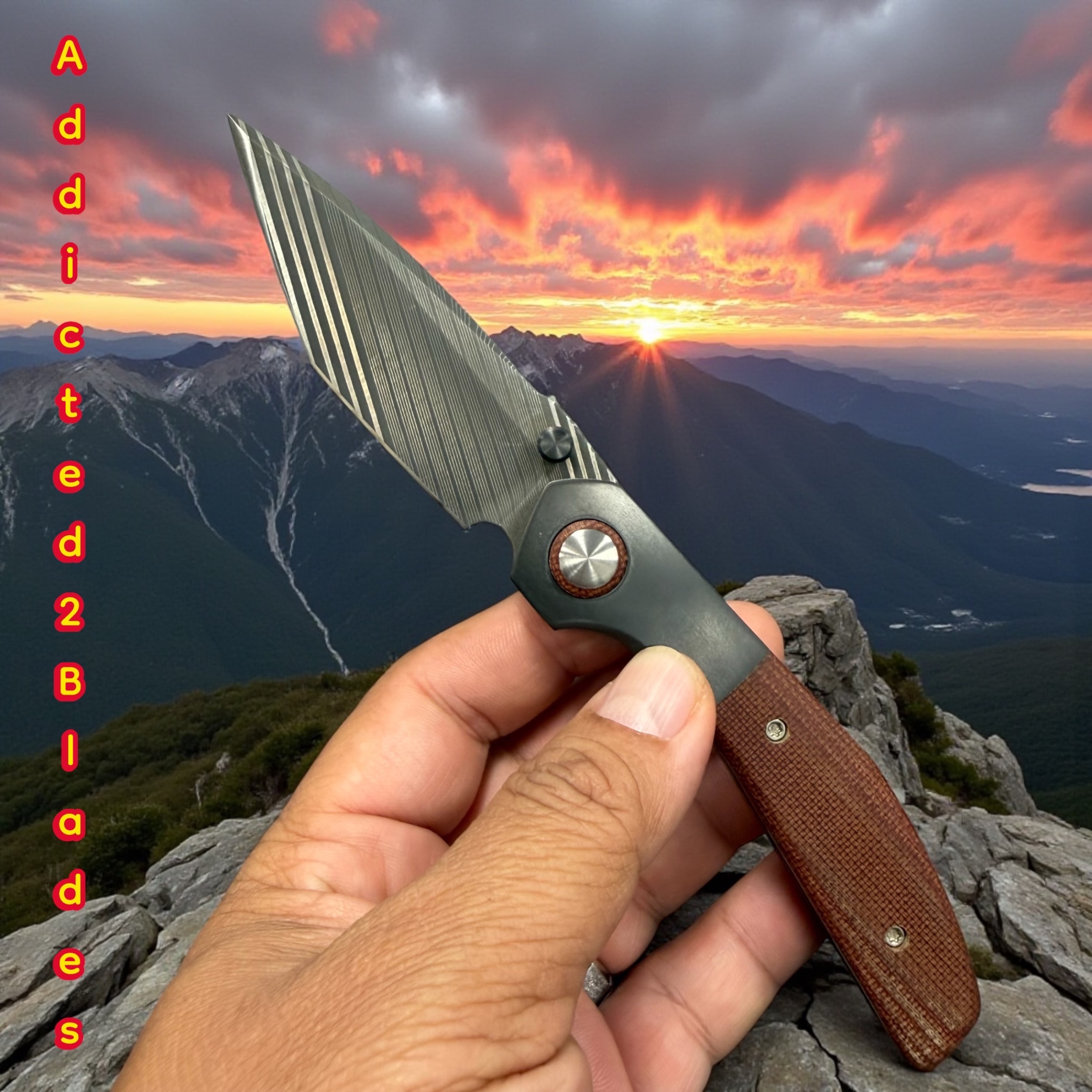 Bladebinge - 🔥🔥 SDK Steve Dumchus Banger Tanto Bacon Damascus Custom ...