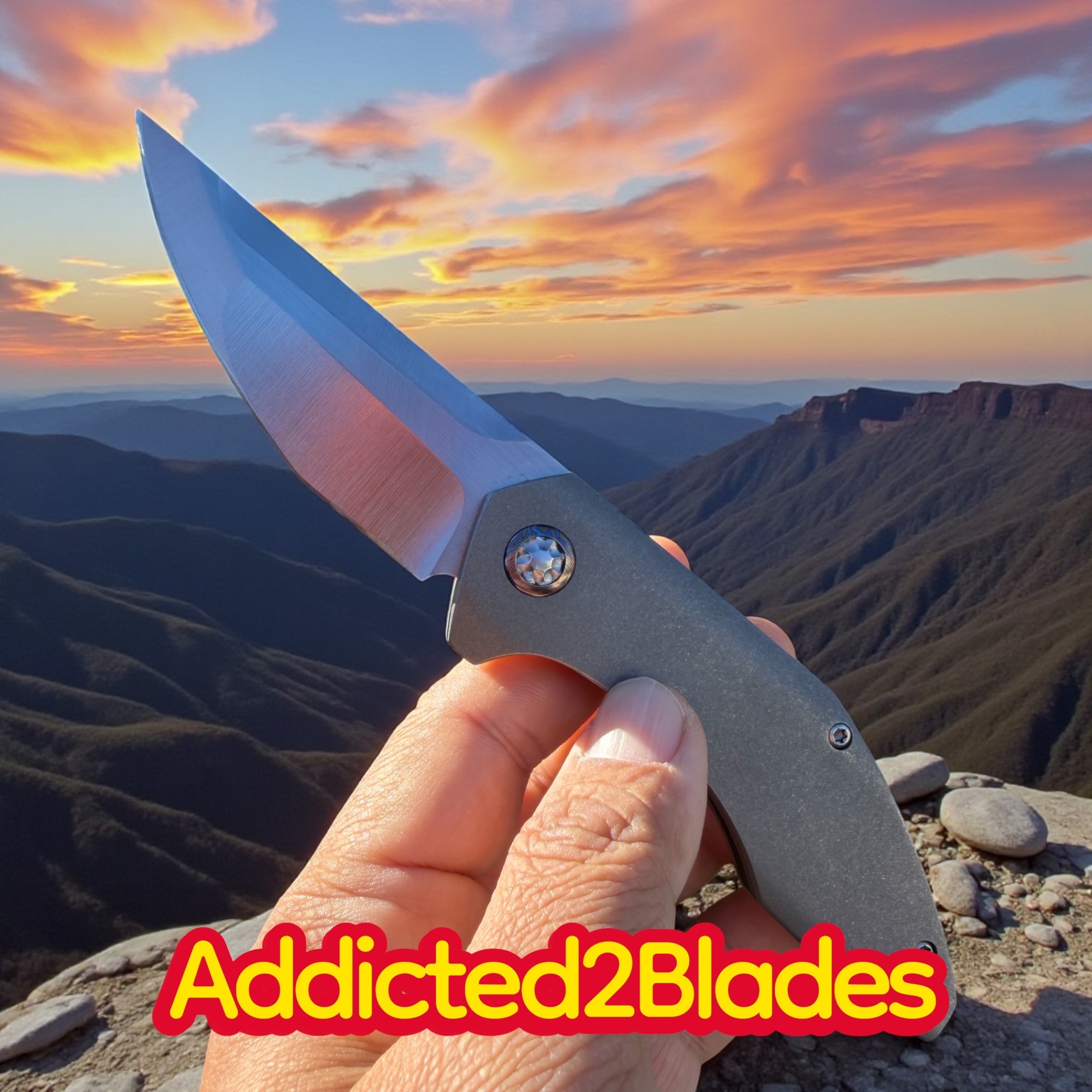 Bladebinge - 🔥🔥 Fernando Medina Ignacio #1 Custom Titanium Knife Satin ...
