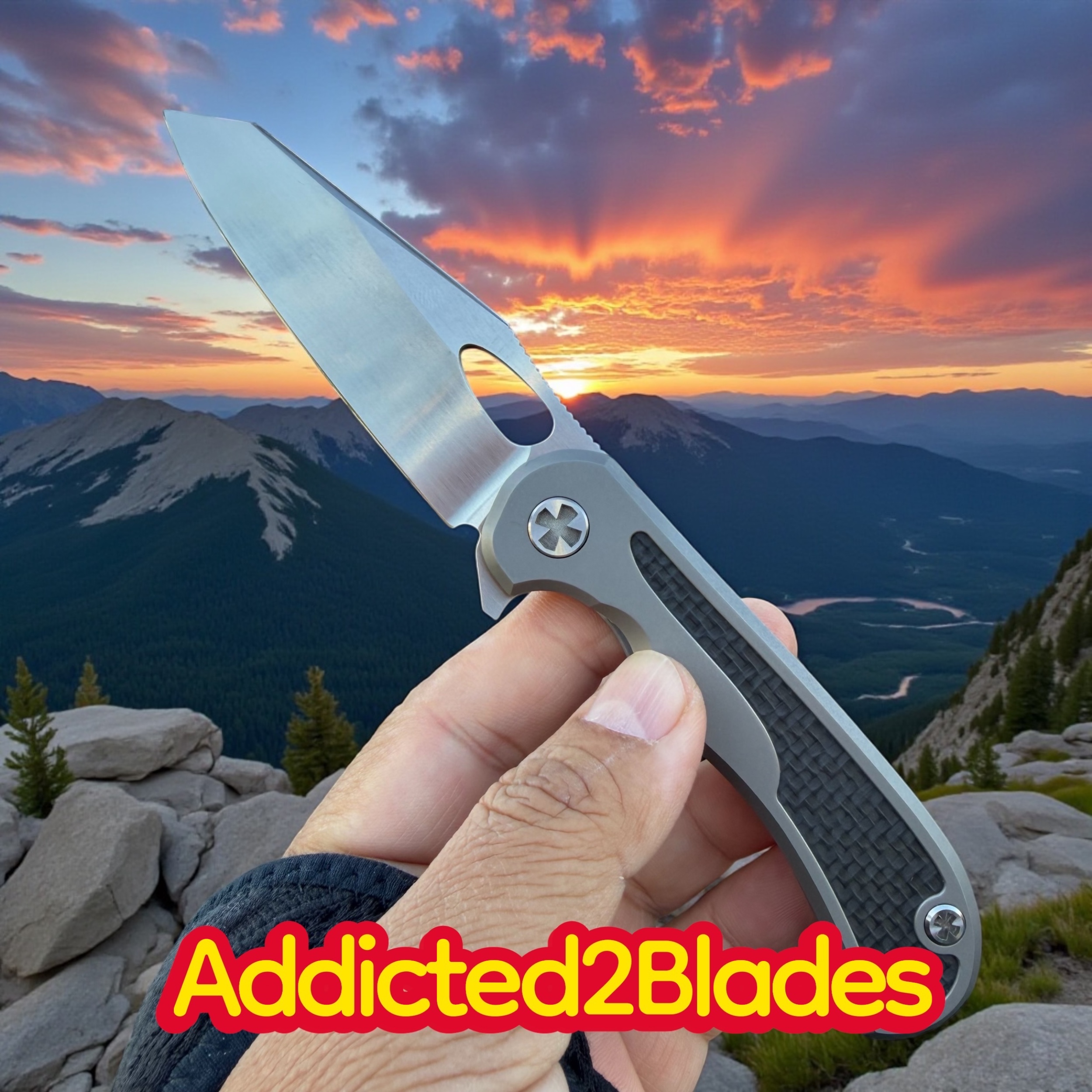 Bladebinge - 🔥🔥 Clyde Challenor Talon Custom Titanium Knife Carbon ...