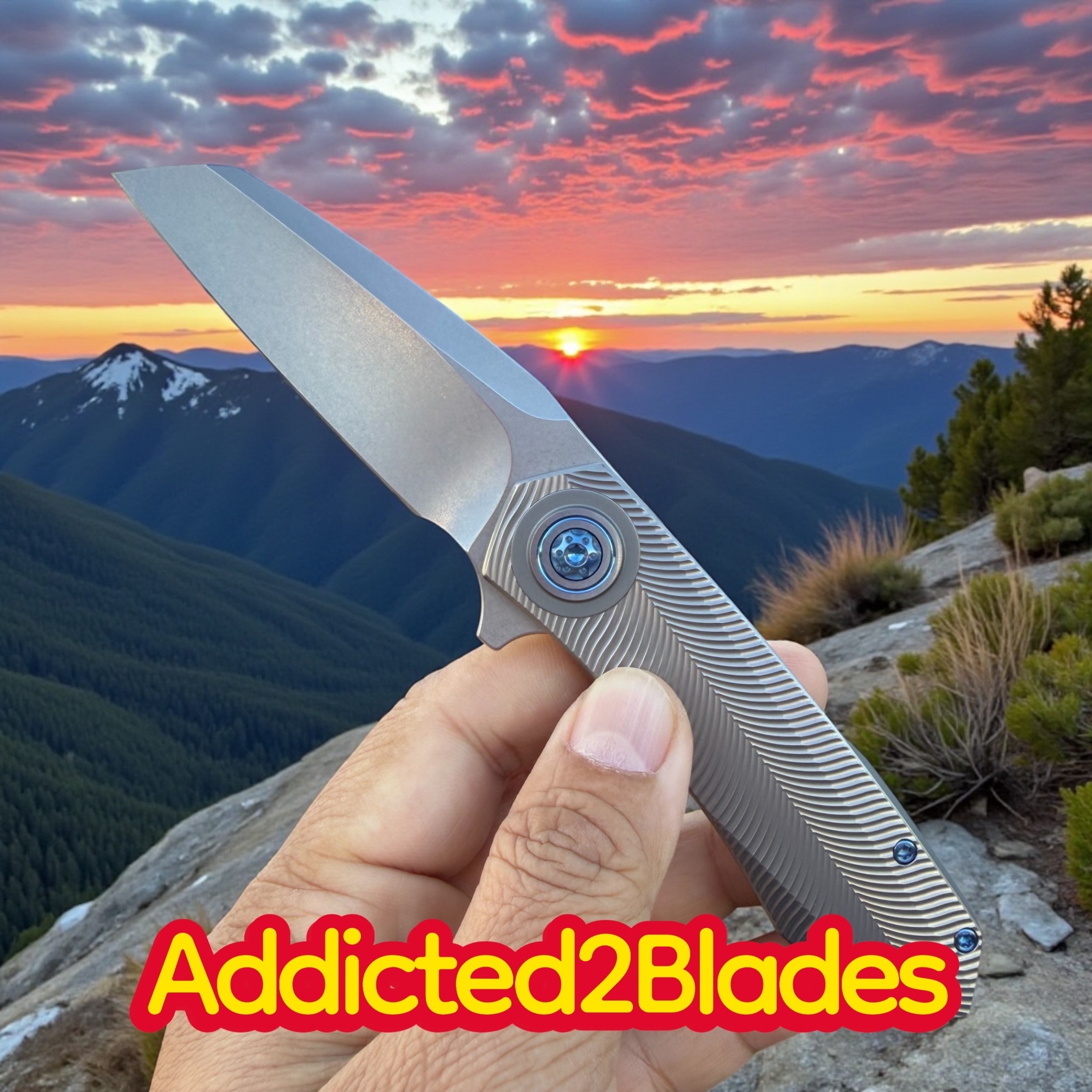 Bladebinge - 🔥🔥 Skiff Asylum Elmax Stone Washed Blade Ice Blue Milled ...