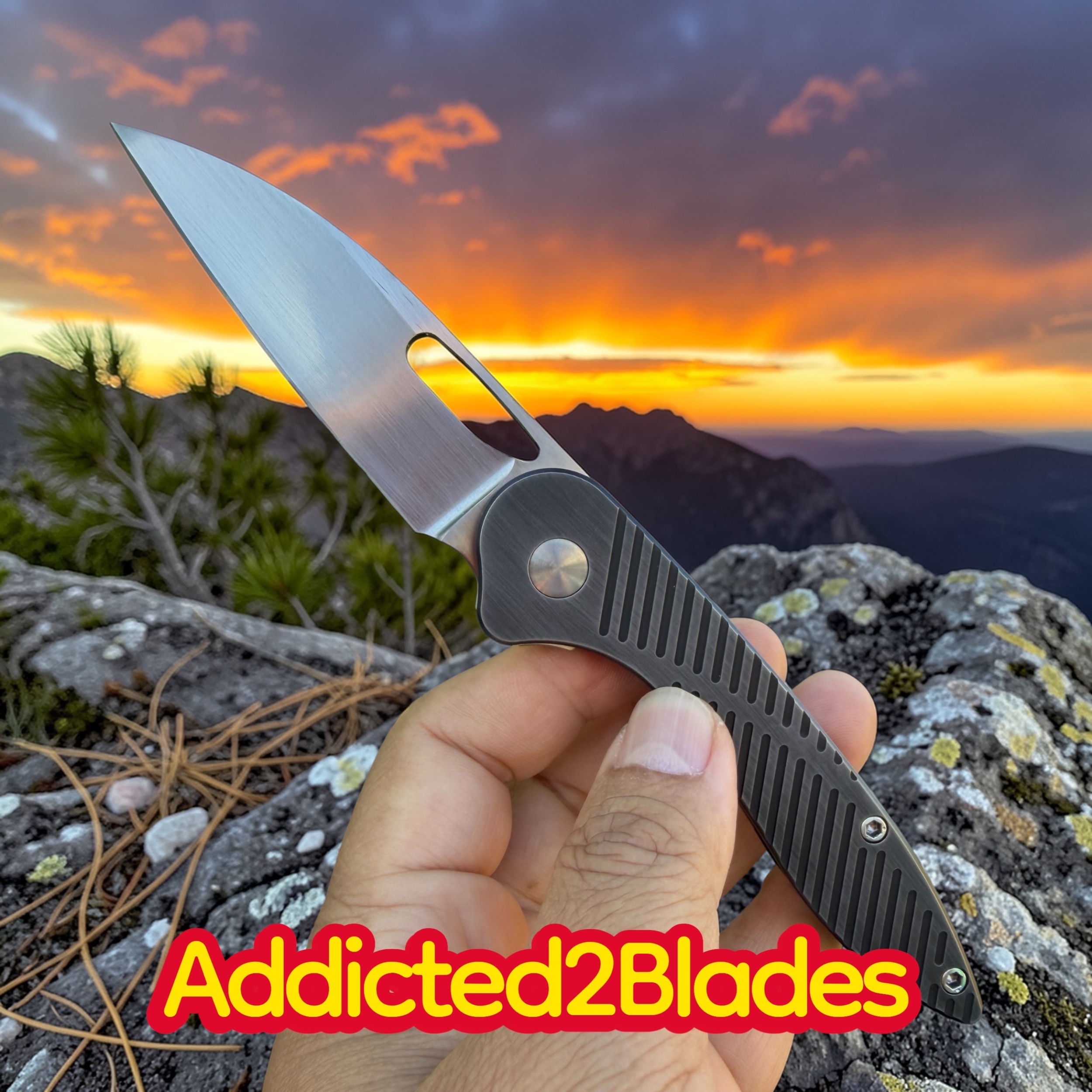 Bladebinge - 🔥🔥 Luma Blades Sentry Reboot Milled Titanium Custom Knife ...