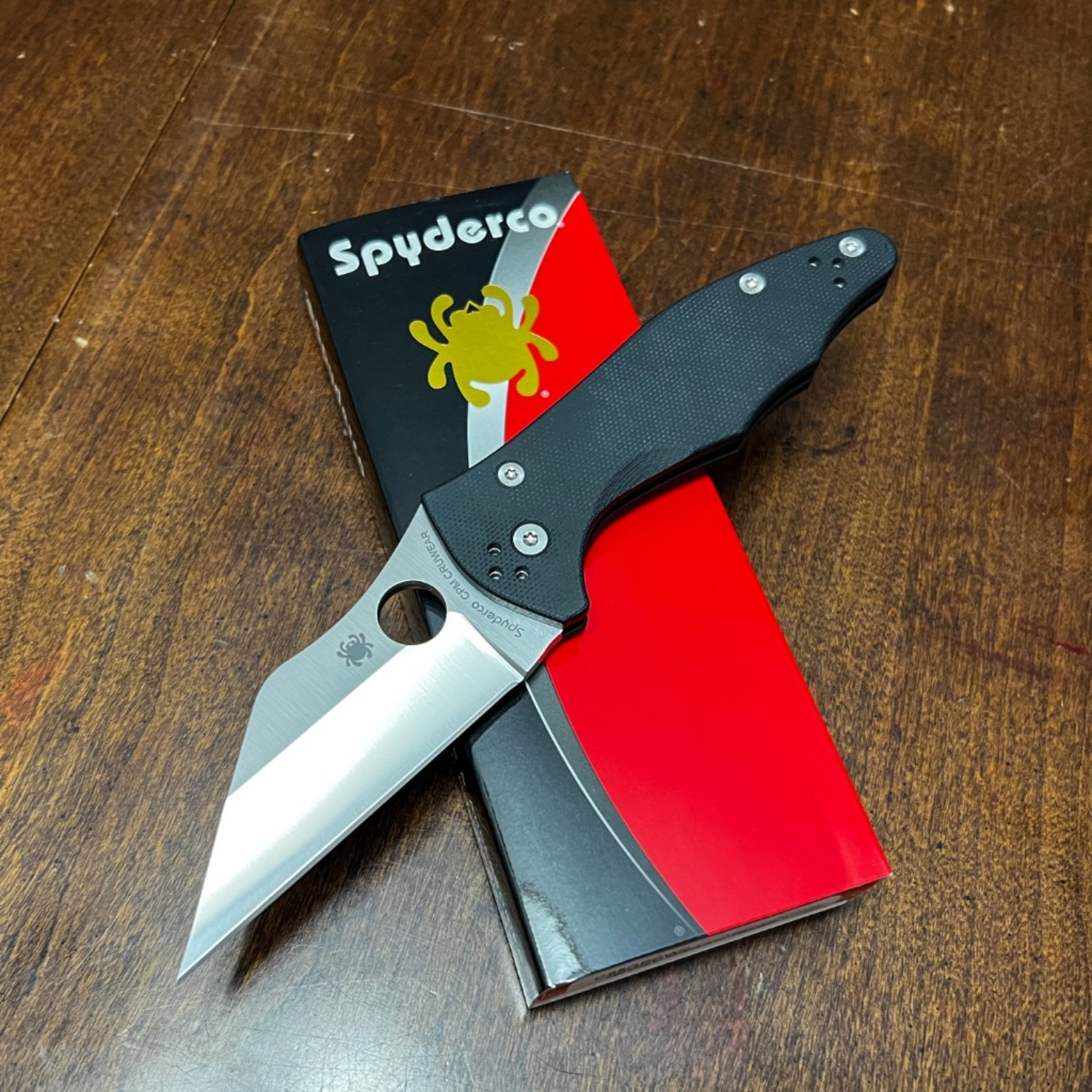 Bladebinge - Spyderco Yojimbo 2, Cru-wear, smooth G10, KC Exclusive