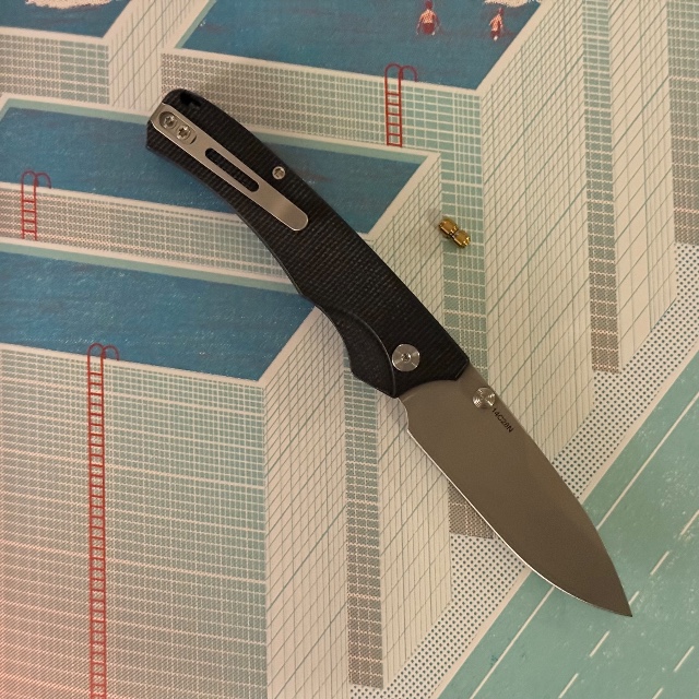 Bladebinge - Remette WD107M Black micarta