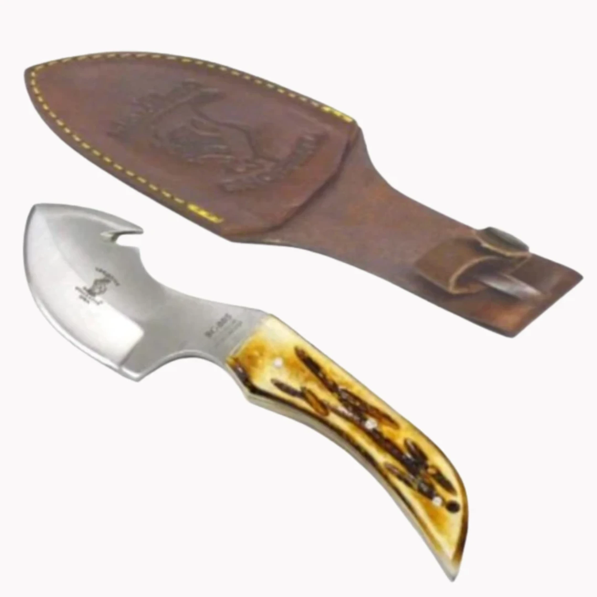 Bladebinge - Bone Collector Gut Hook Skinning Knife BC805 – Bone Handle ...