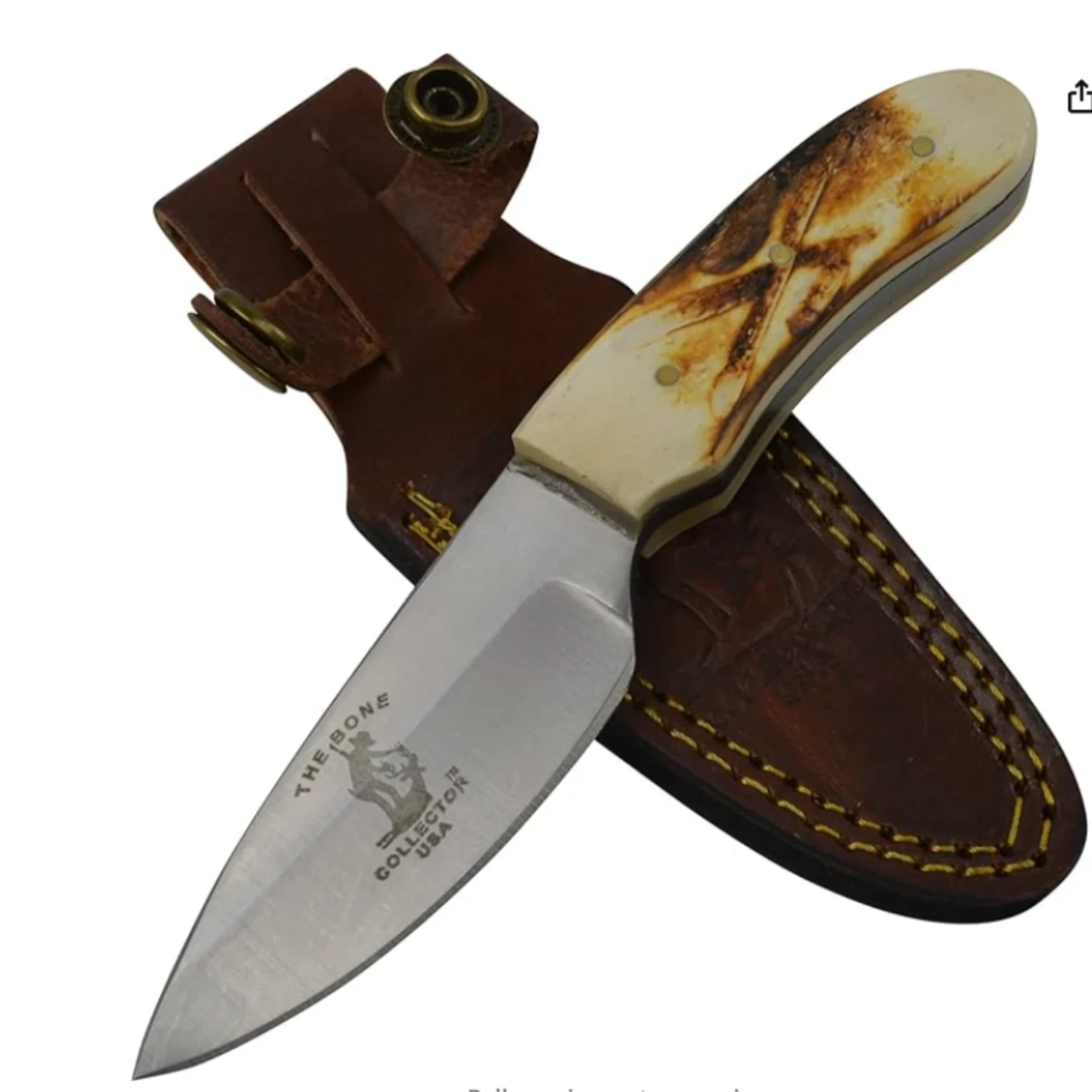 Bladebinge - Bone Collector BC808 Skinning Knife | 6.5" Fixed Blade w ...