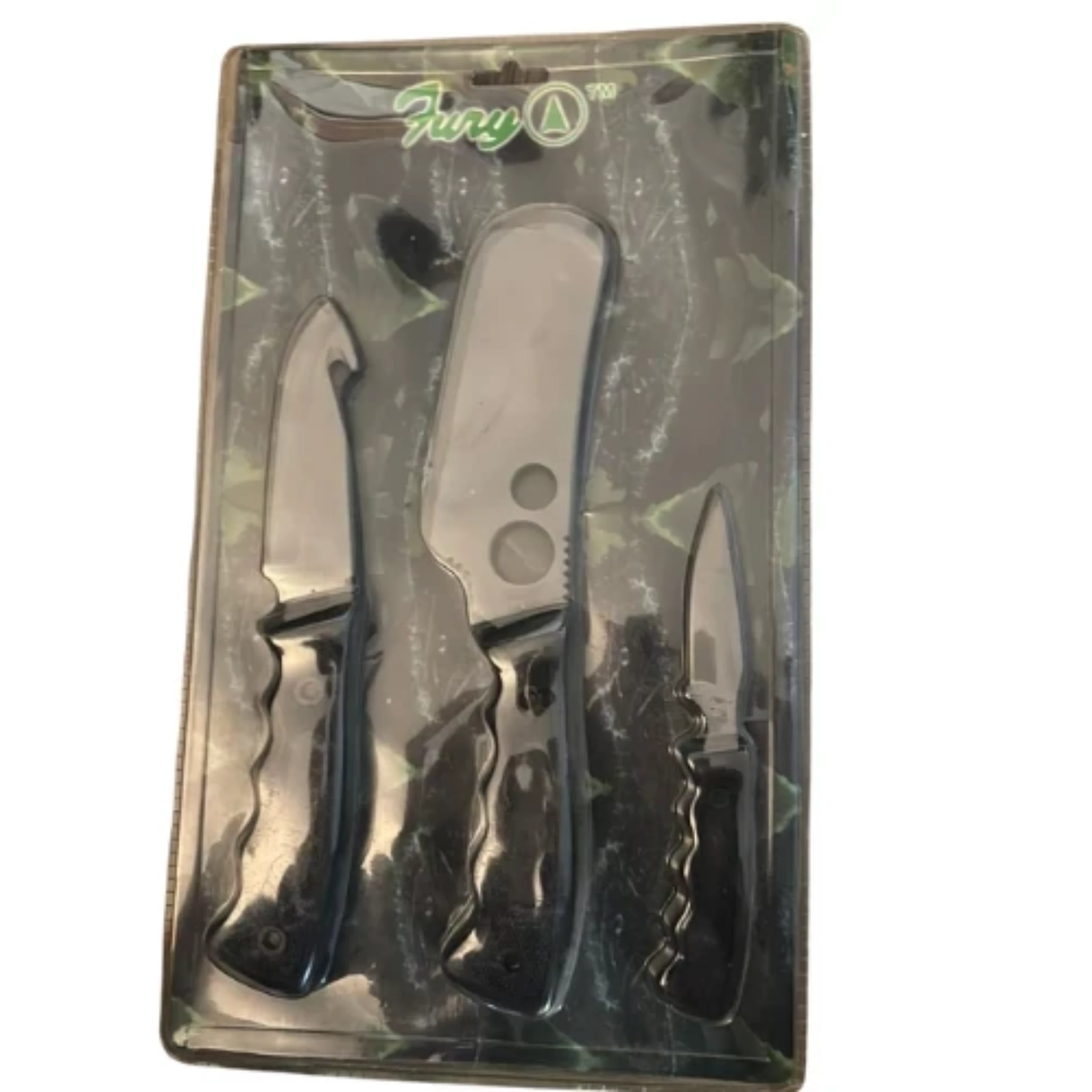 Bladebinge - Fury Cutlery 3-Piece Hunting Knife Set – Guthook Skinner ...