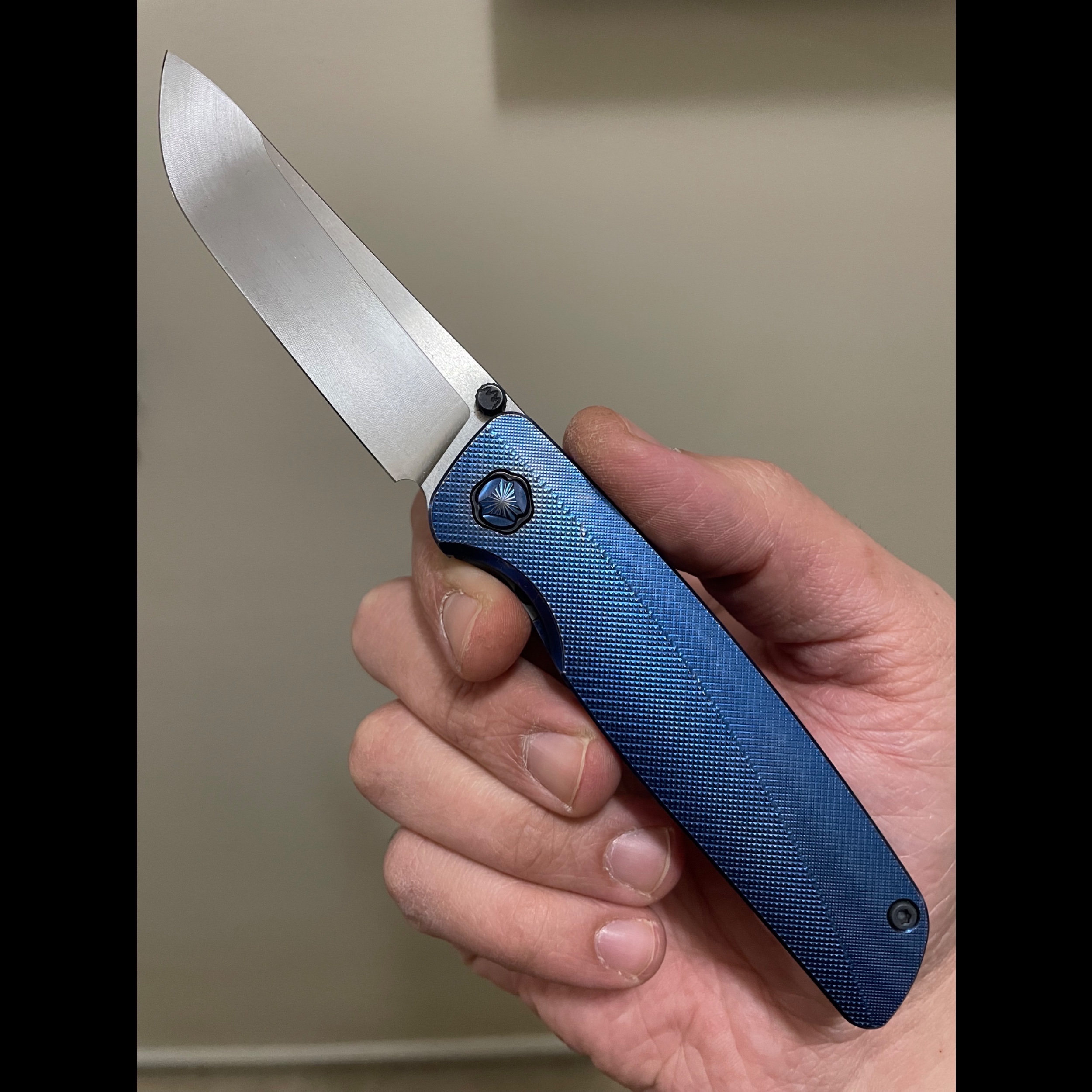 Bladebinge - Robjohnsons Cypress v3 - vanax, blue with black ano