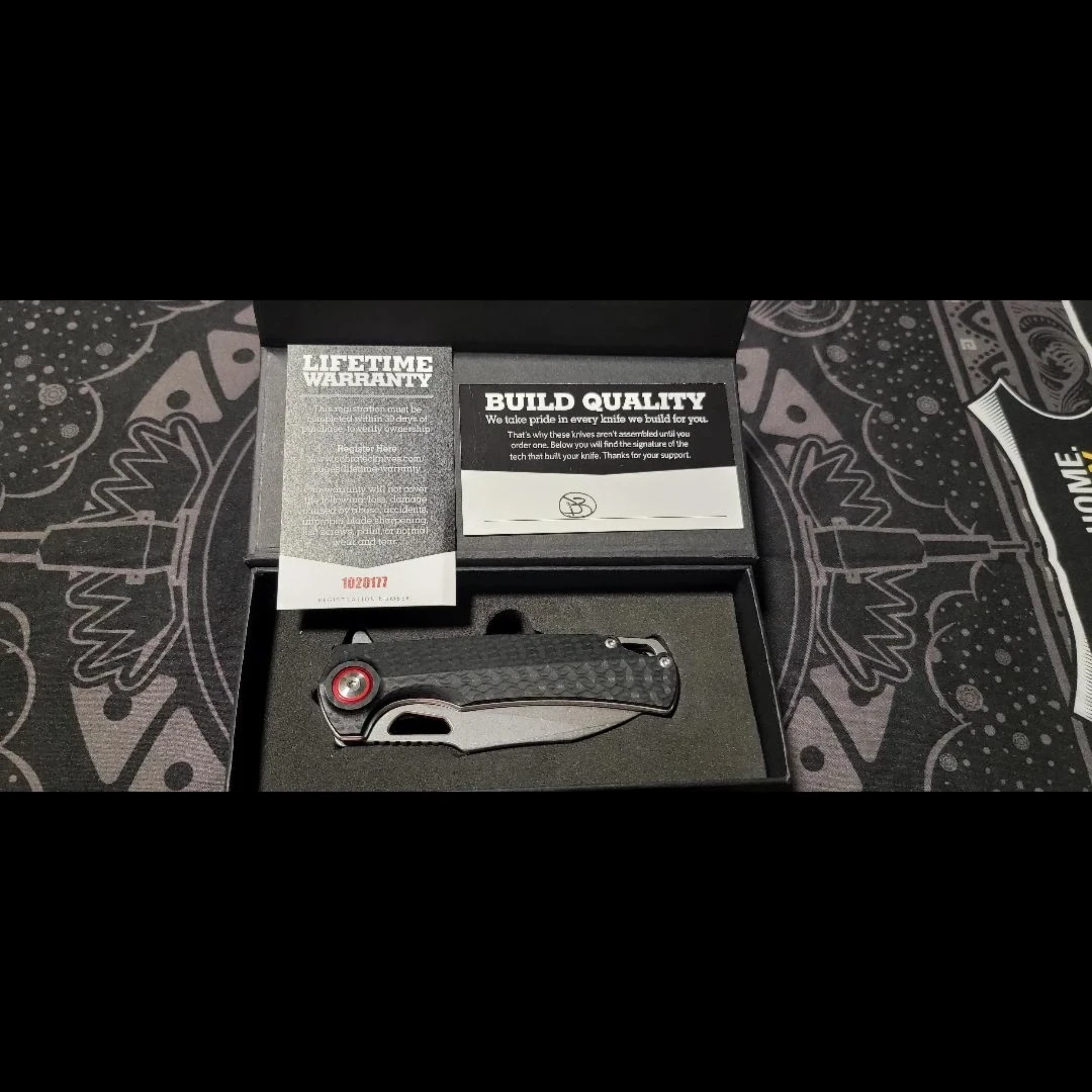 Bladebinge - Cobratec Wolverine Custom Cut G10