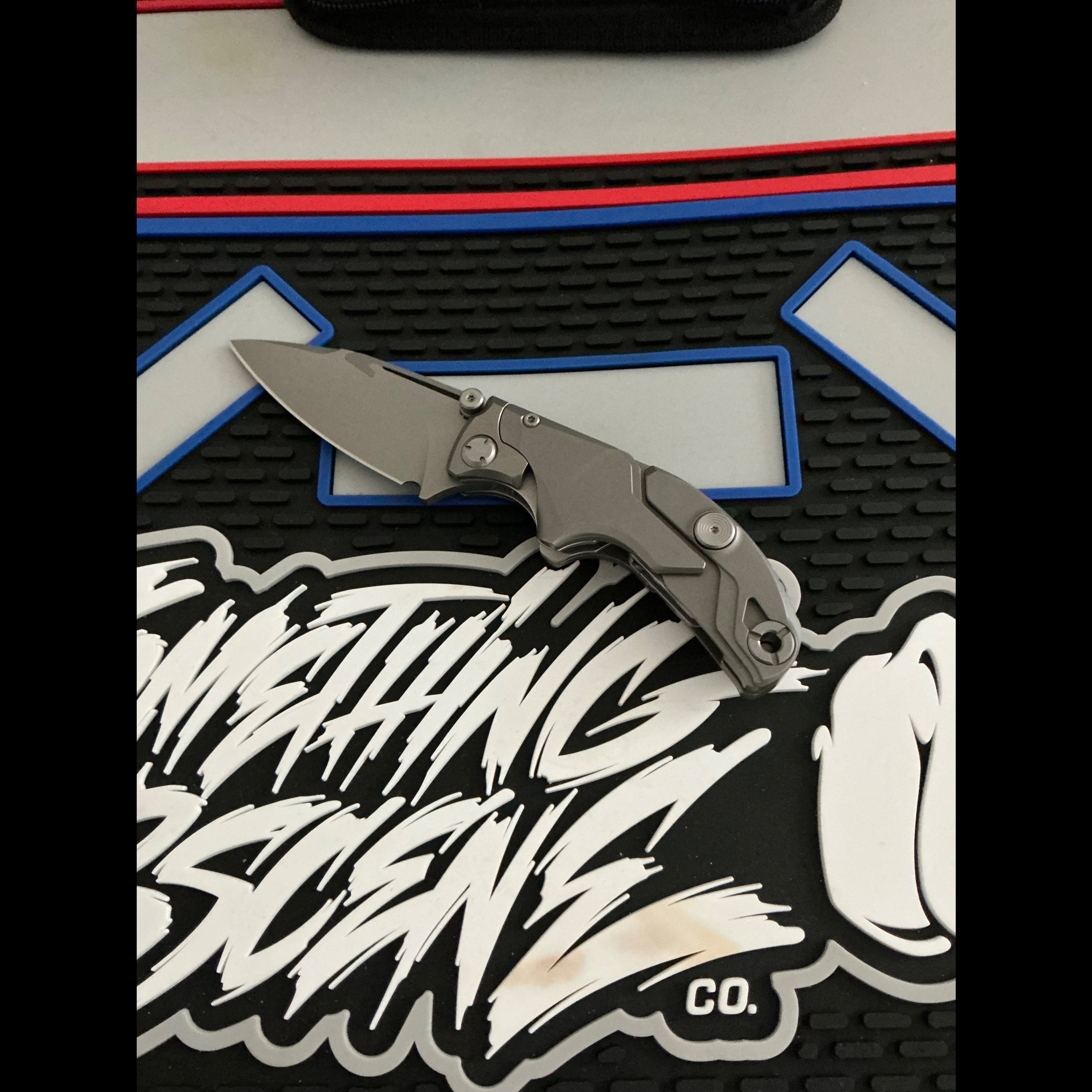 Bladebinge - Rike Alkaid-P Titanium Knife Transforms To Dagger