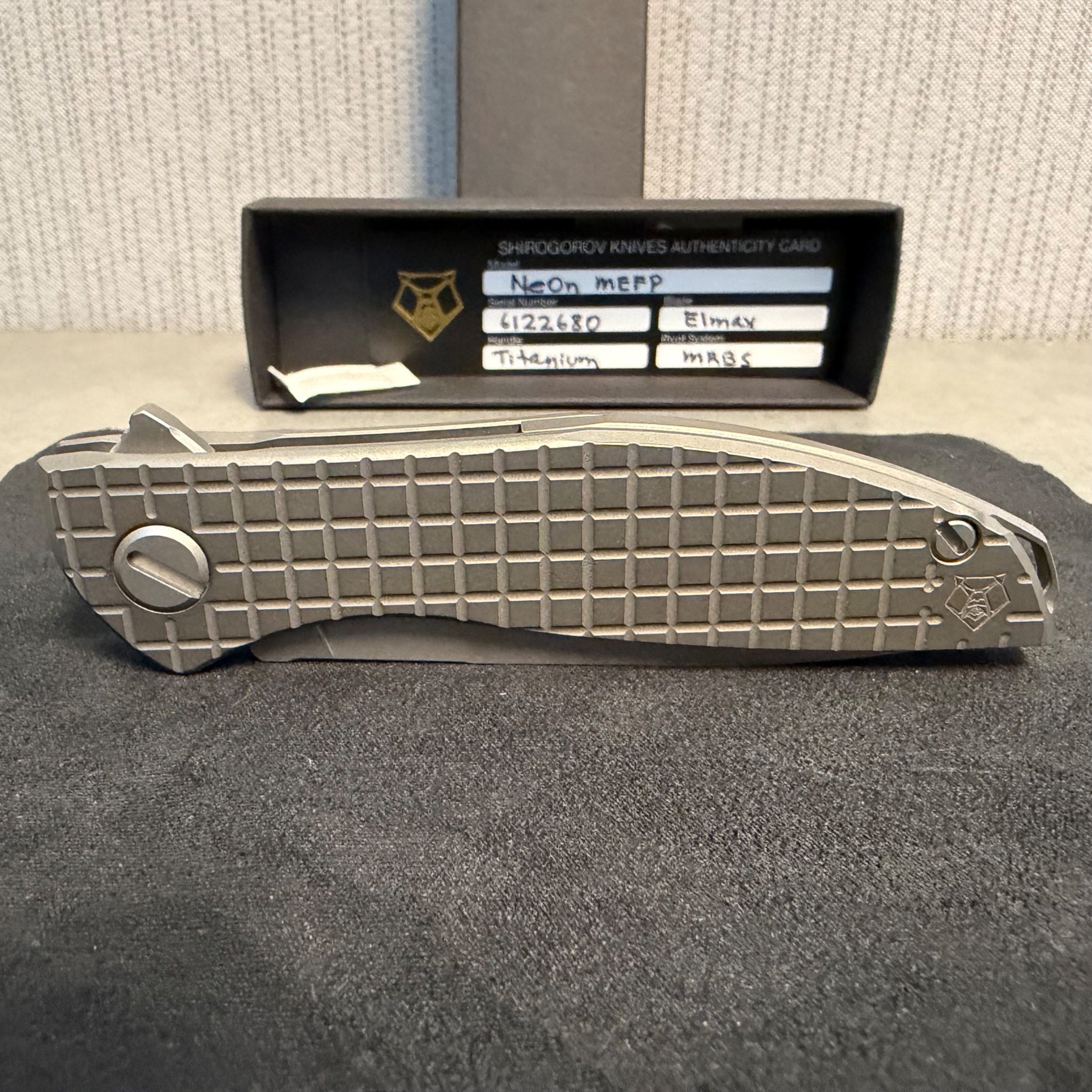 Bladebinge - Shirogorov Knives: Neon Zero Monkey Edge FRAG Pattern ...