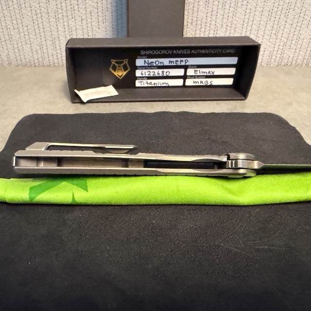 Bladebinge - Shirogorov Knives: Neon Zero Monkey Edge FRAG Pattern ...
