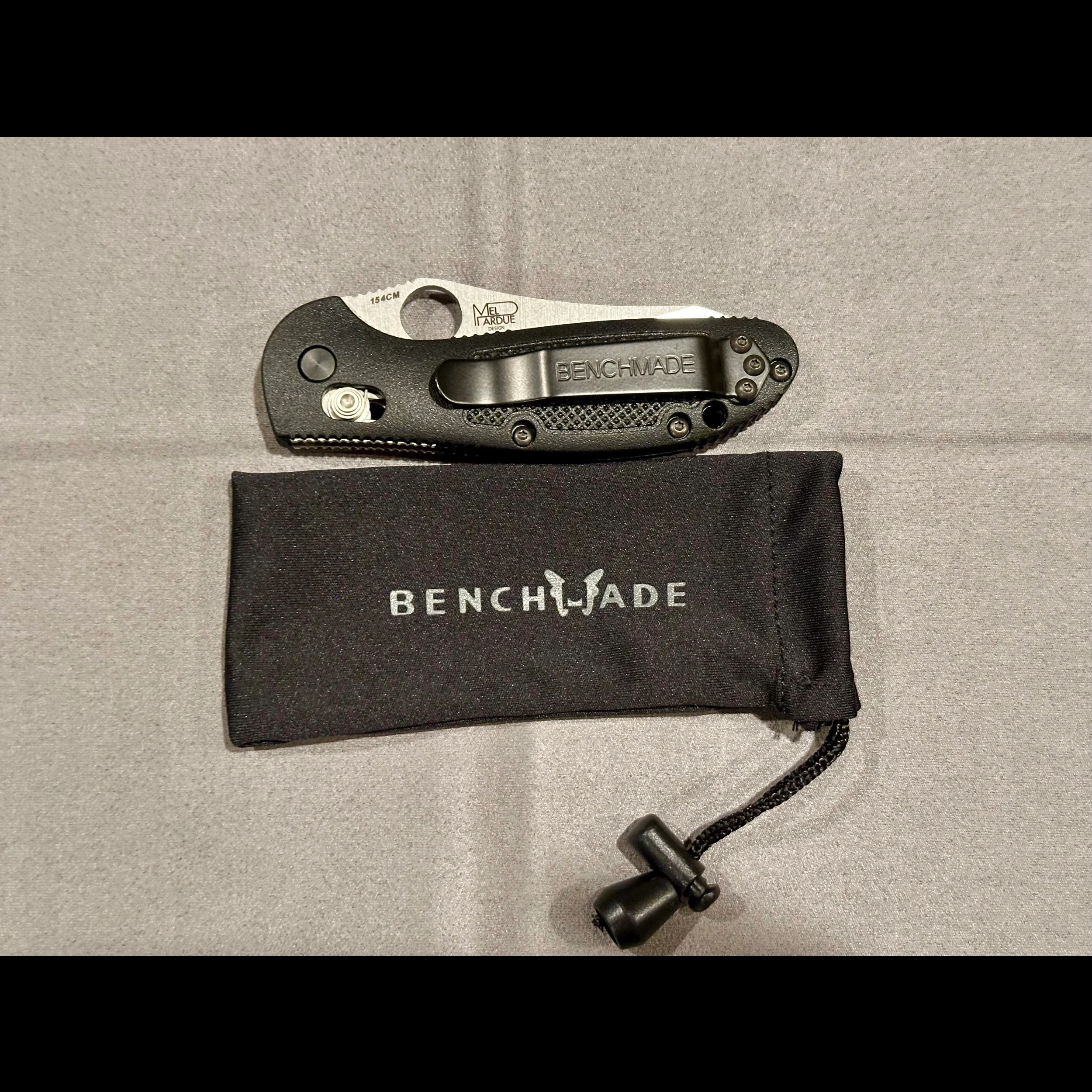 Bladebinge - Benchmade Mini Griptilian Axis Lock Knife Black (2.91 ...