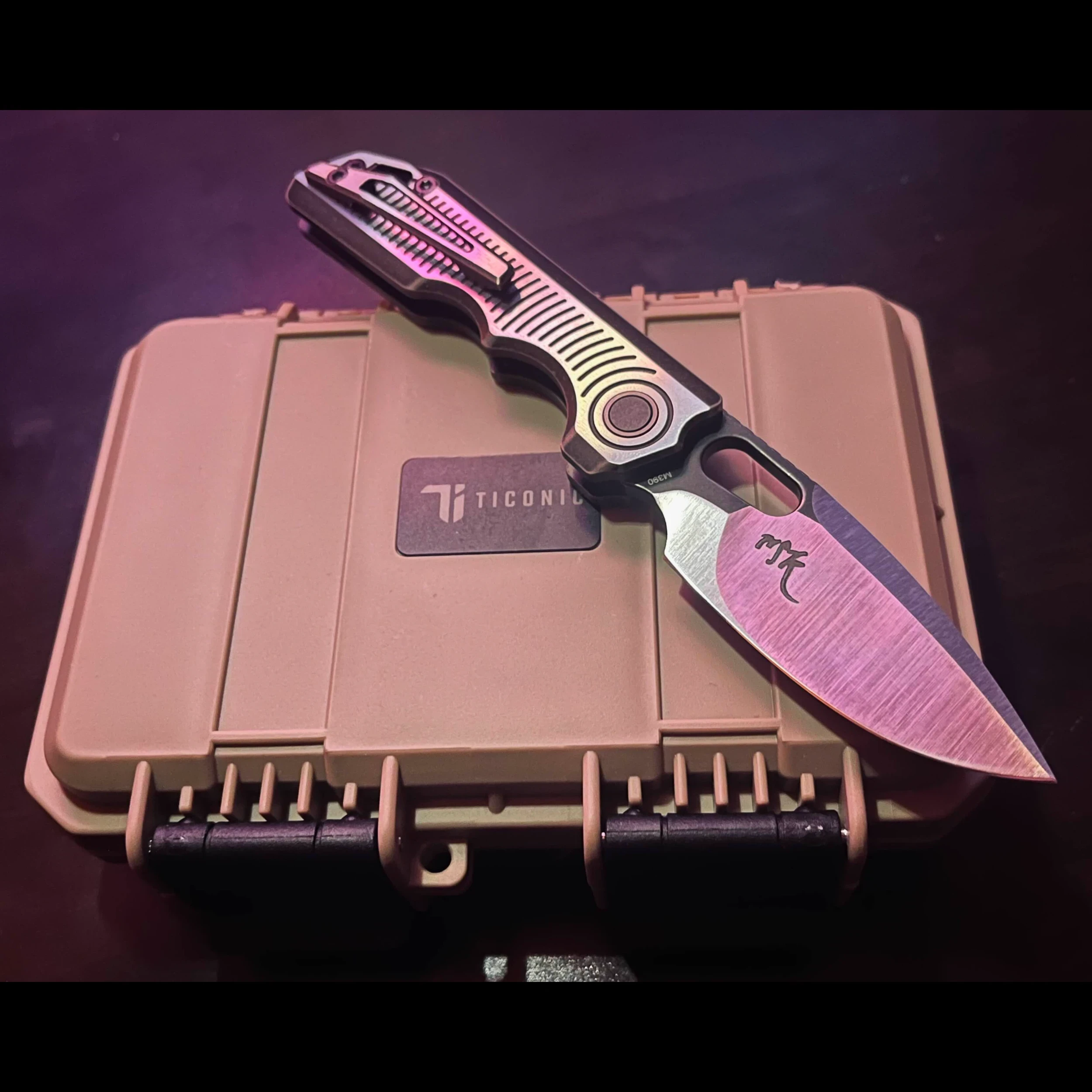 Bladebinge - 🔥PRICE REDUCTION - RARE - R. S. Knifeworks - Ticonic1 ELITE🔥