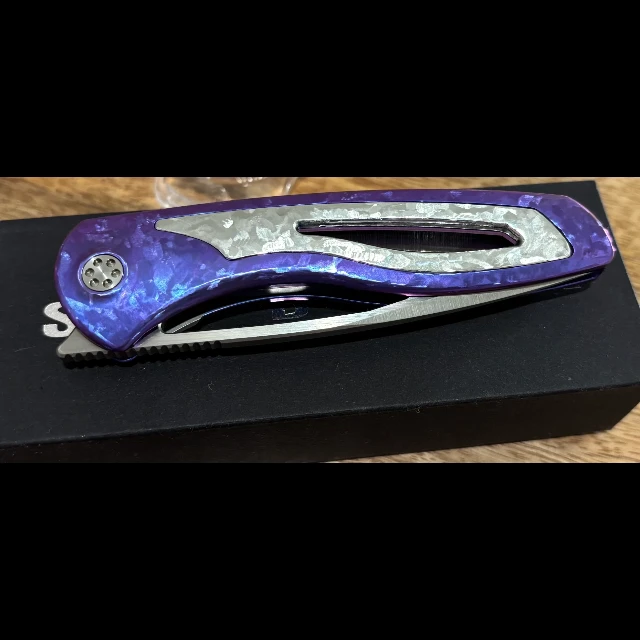 Bladebinge - ⚡ Sharp By Design Apex | Tanto Front Flipper | Purple ...