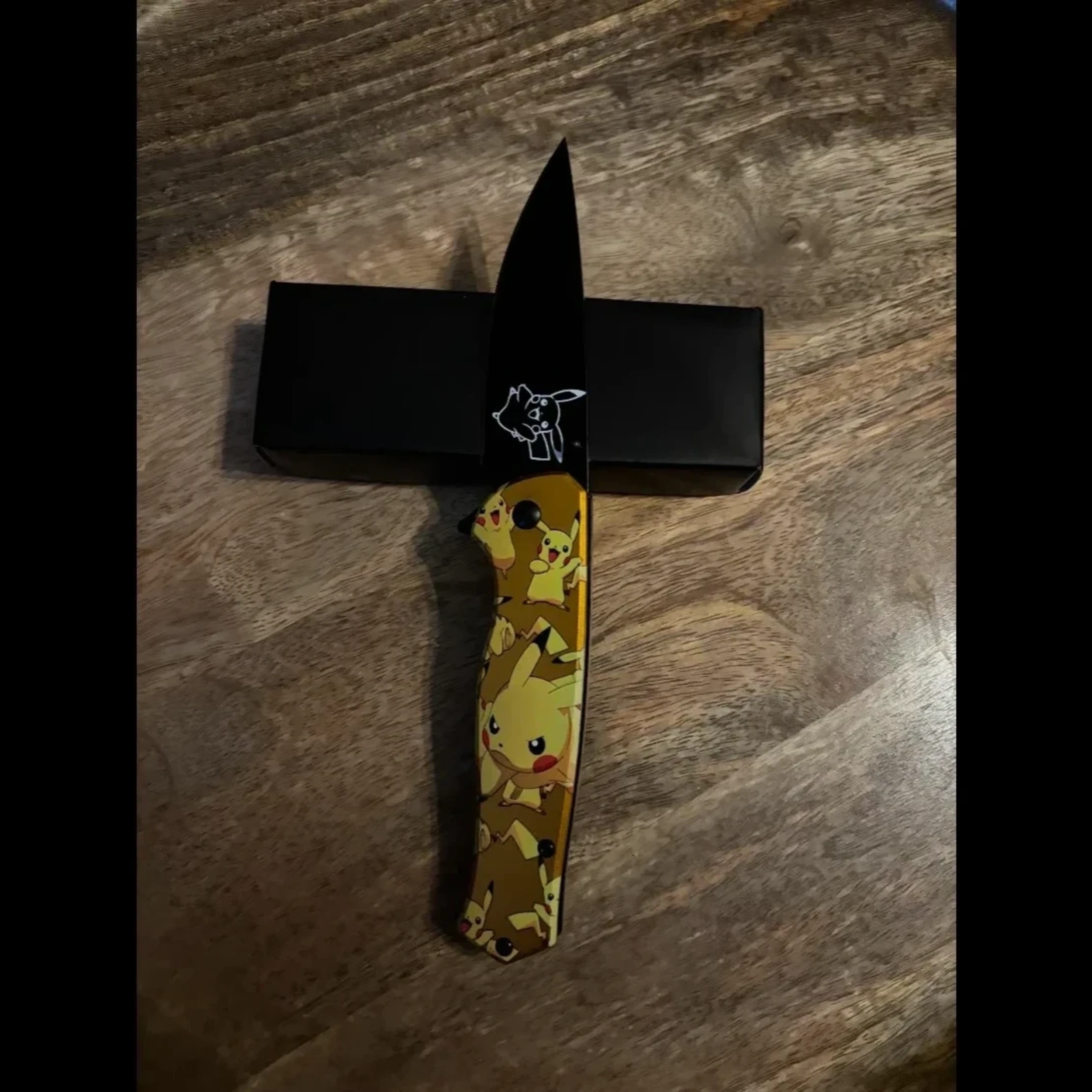 Bladebinge - Pikachu Assisted Folding Pocket Knife – Tactical, Compact ...