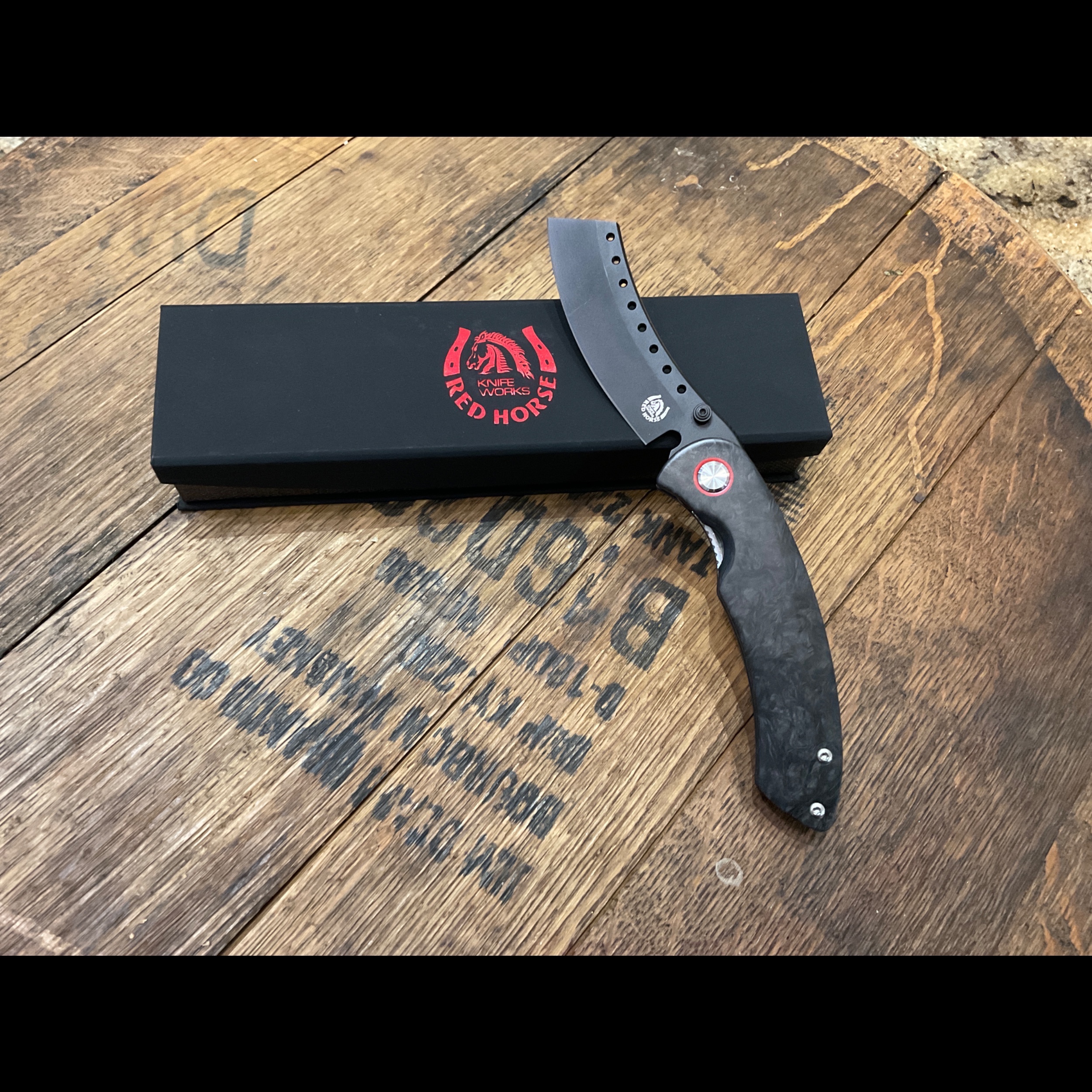 Bladebinge - USA Made Red Horse Hell Razor