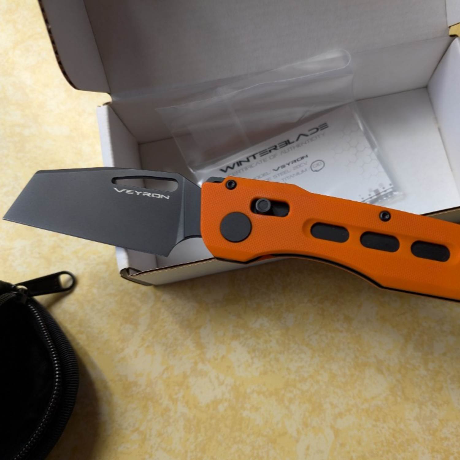 Bladebinge - WINTERBLADE VEYRON ‘ORANGE-CRUSH’ EDITION