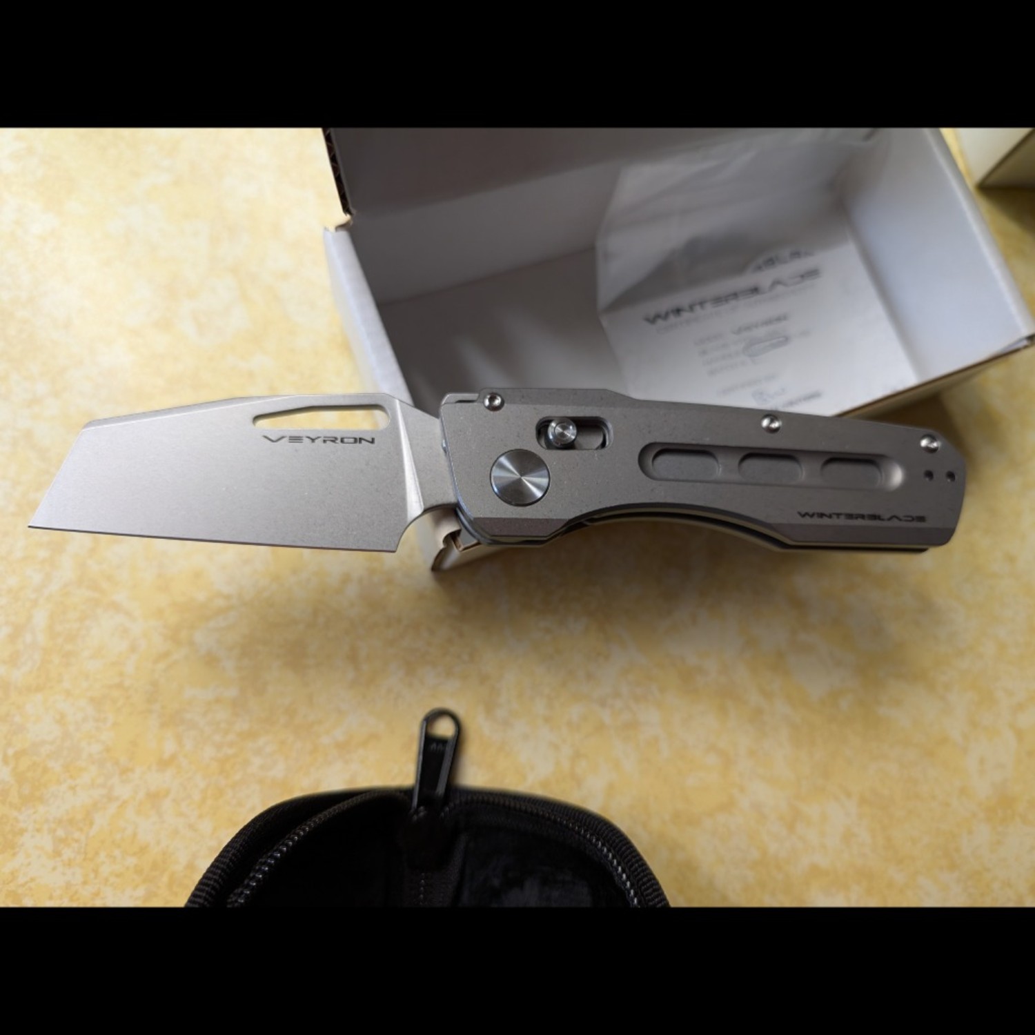 Bladebinge - WINTERBLADE VEYRON FULL TITANIUM RAW *** PRICE DROP