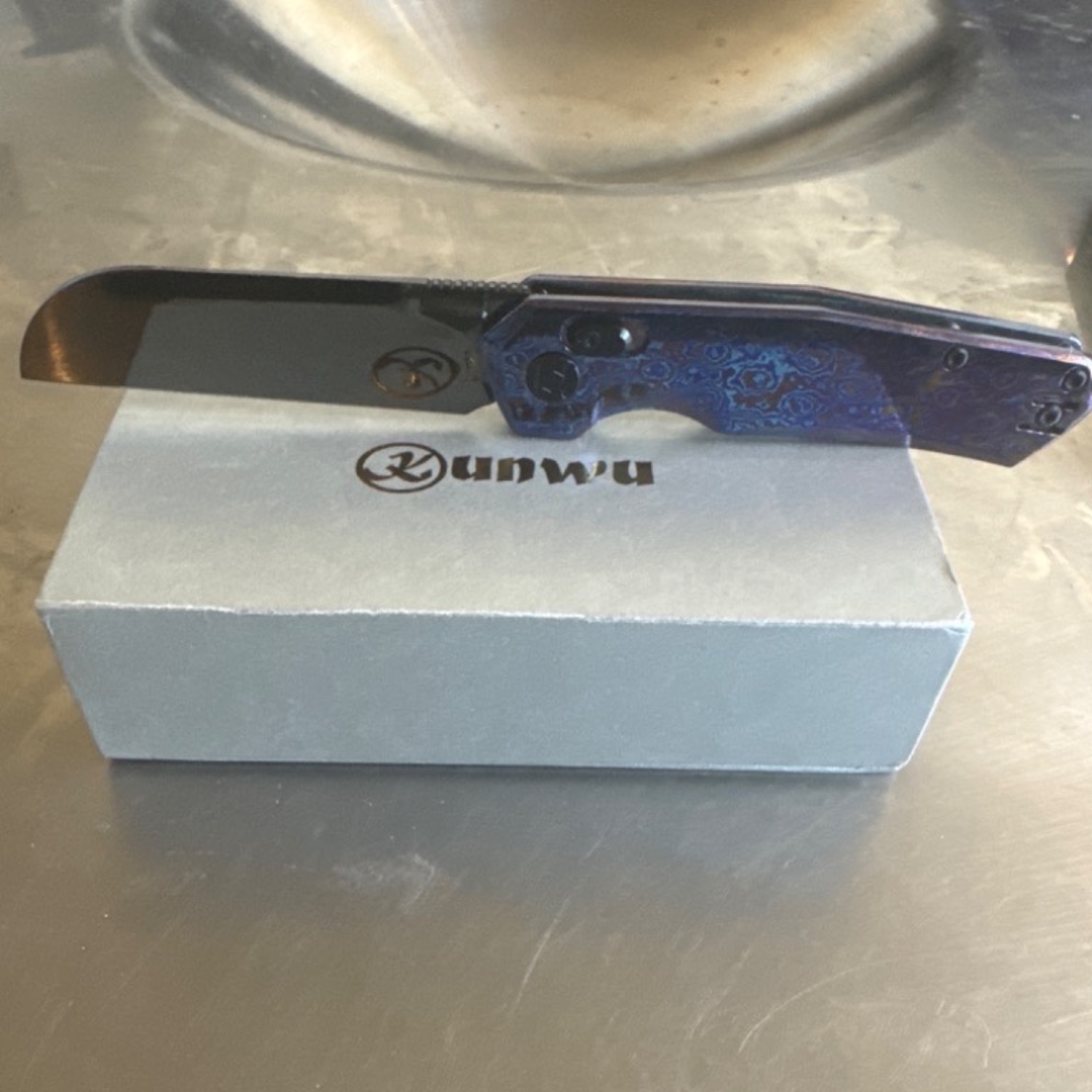 Bladebinge - KUNWU GIGA CHAD GIGACHAD DLC MIRROR POLISH TIMASCUS BNIB ...