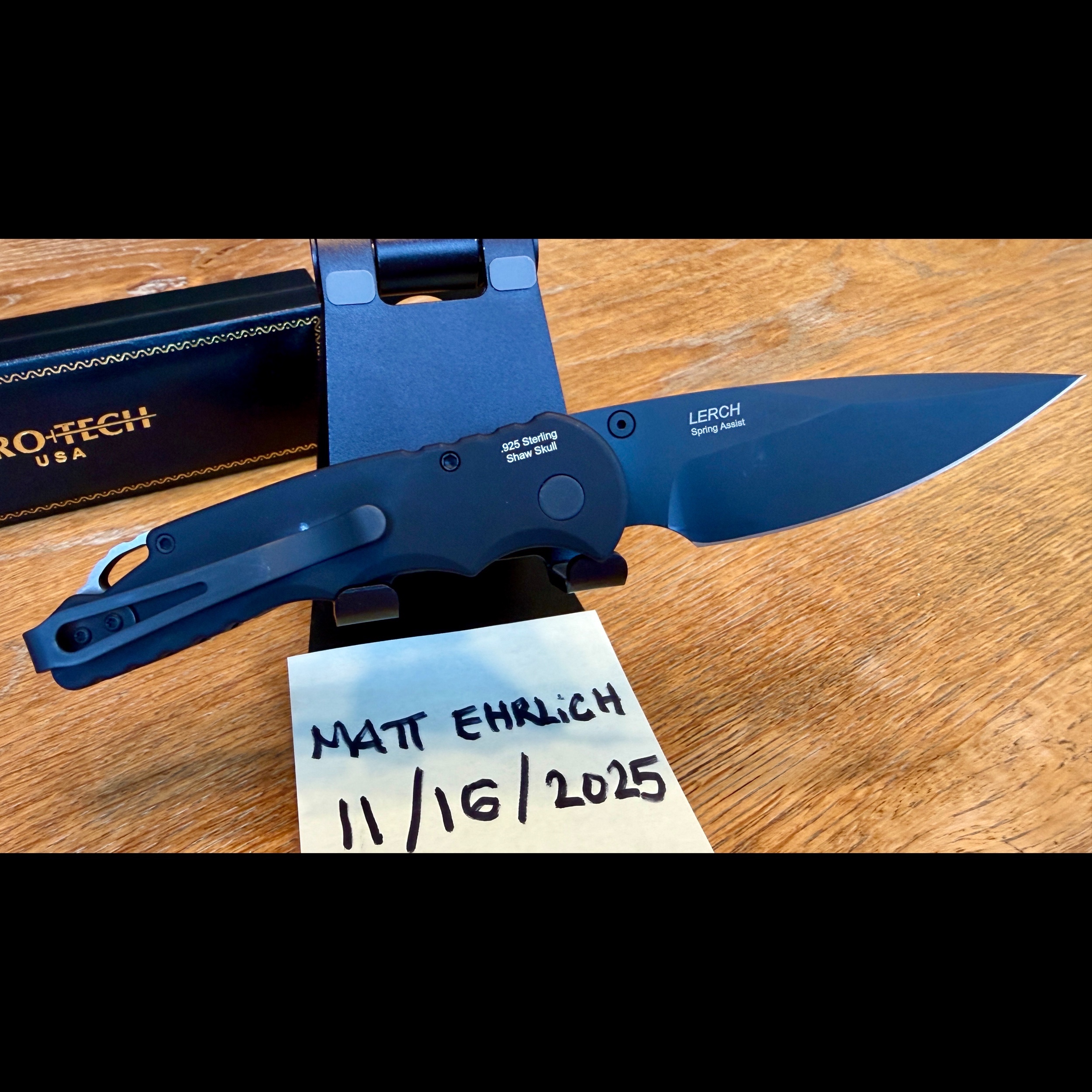 Bladebinge - TR-5 SA.1 Lerch - Limited Edition Bruce Shaw 925 Silver Skull