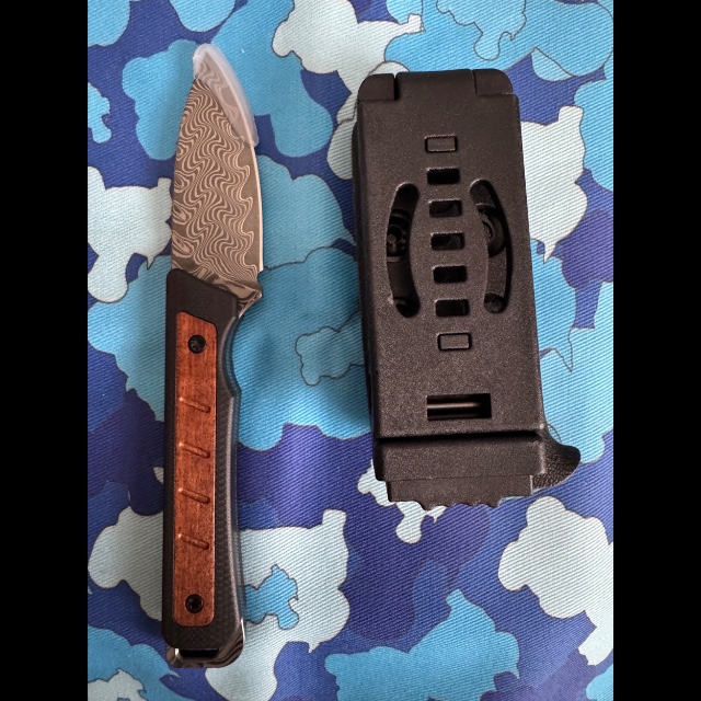 Bladebinge - Kizer Whiskey Jack Damascus