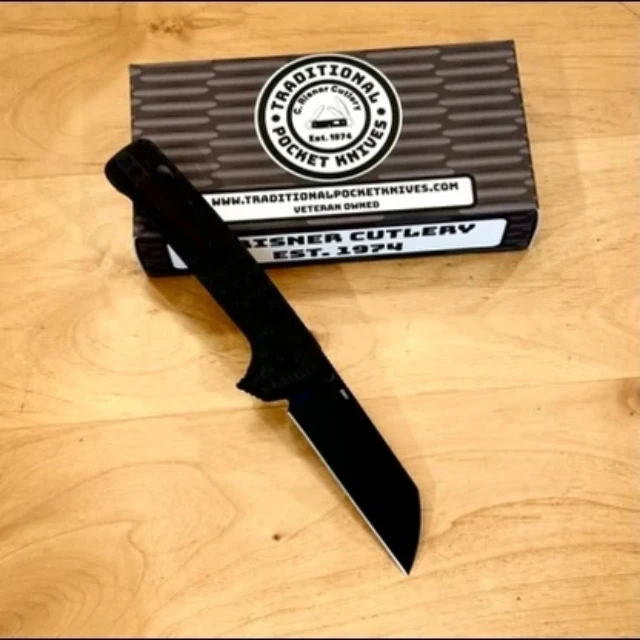 Bladebinge - QSP Penguin - TPK Exclusive - S90V & Black Jigged Titanium