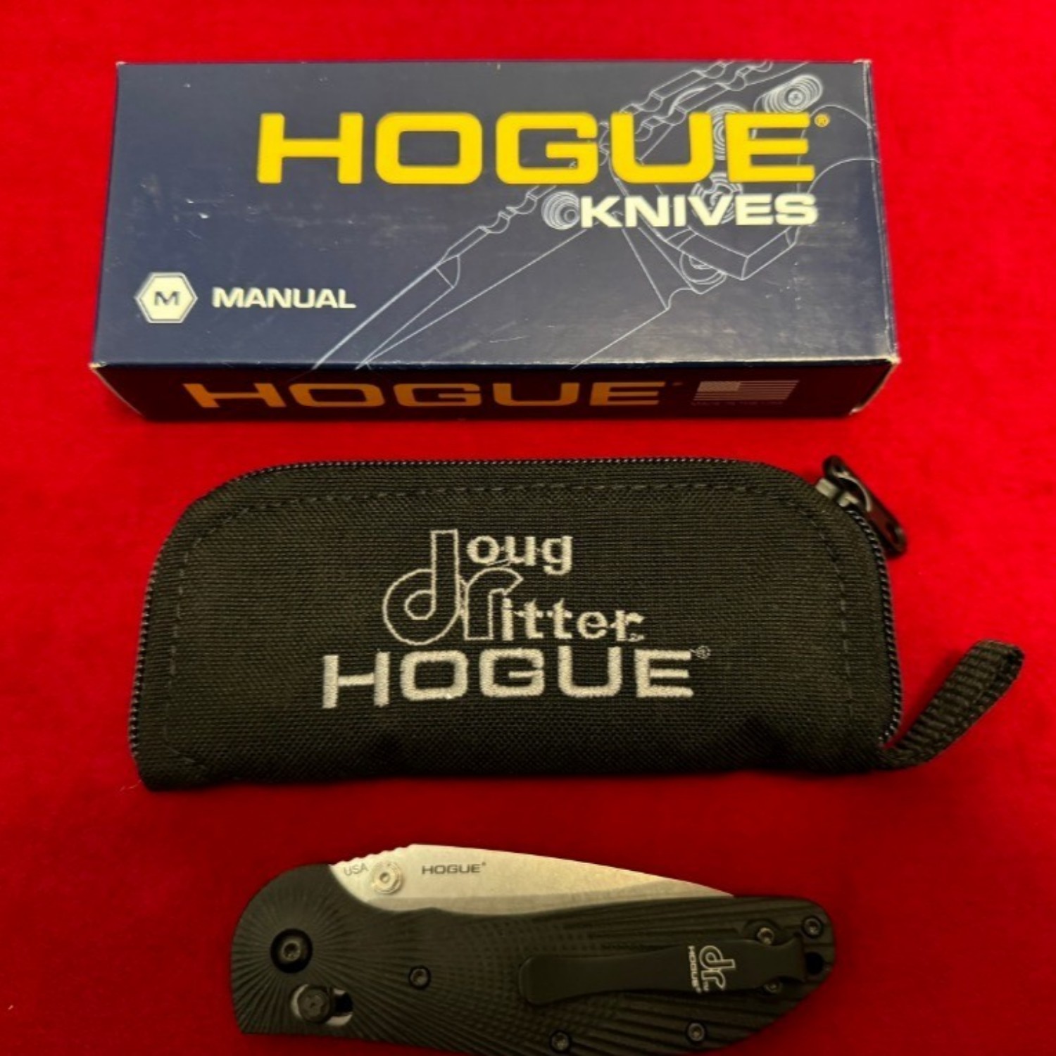 Bladebinge - Hogue Doug Ritter RSK MK1-G2 Full Size CPM 20CV G10 w ...