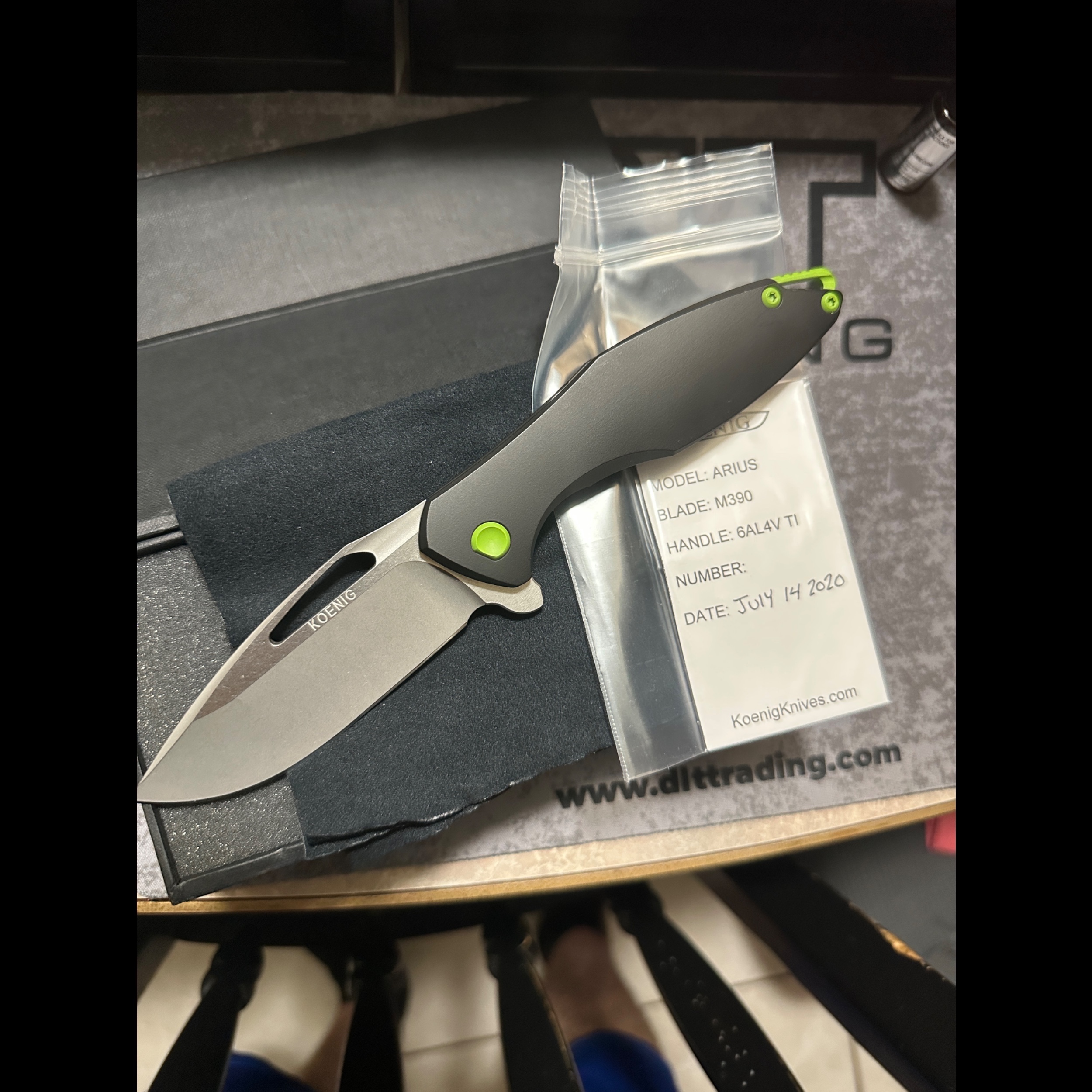 Bladebinge - Koenig Arius Fanatics Edge