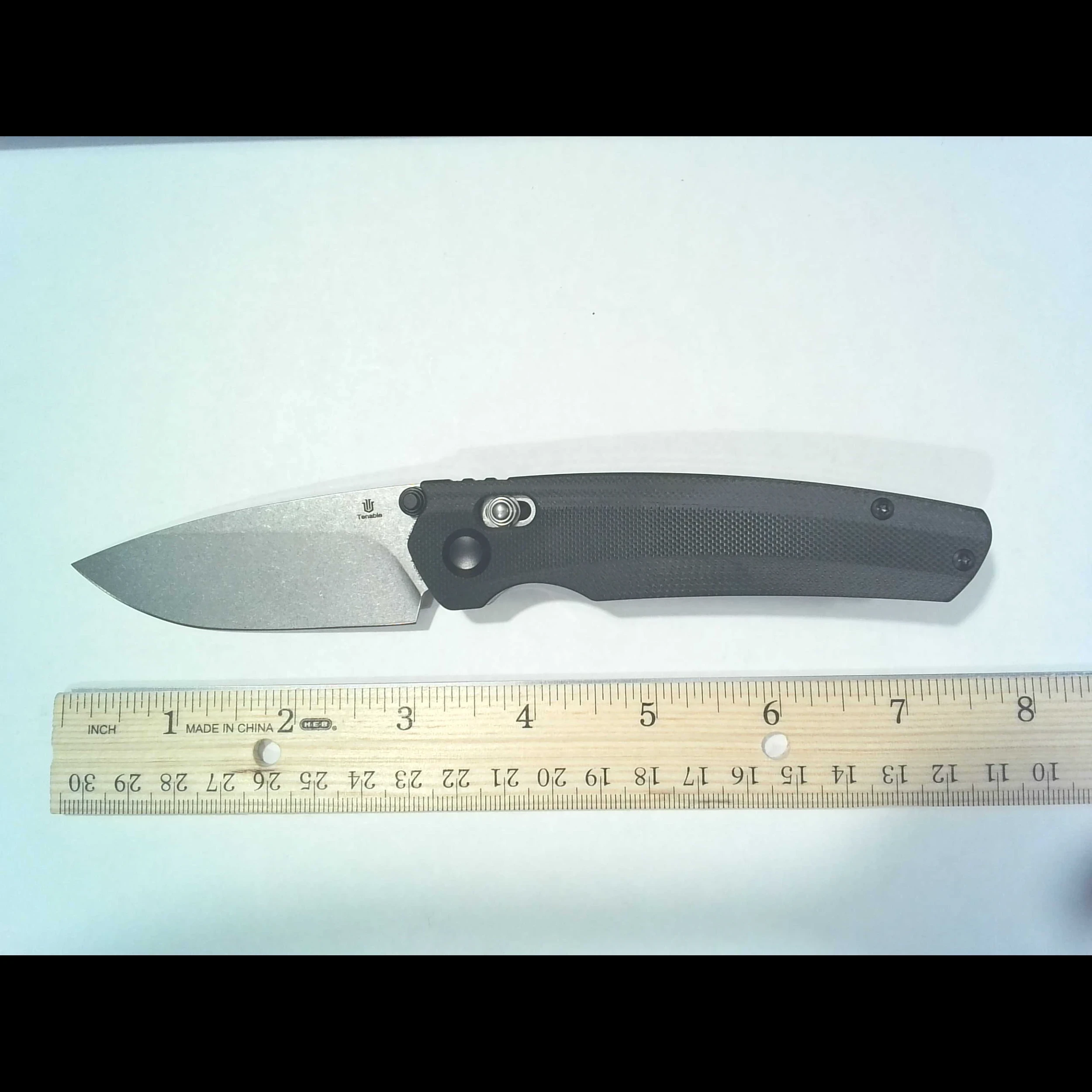 Bladebinge - TENABLE RAVEN CROSS BAR LOCK FOLDING KNIFE 3.14 ...