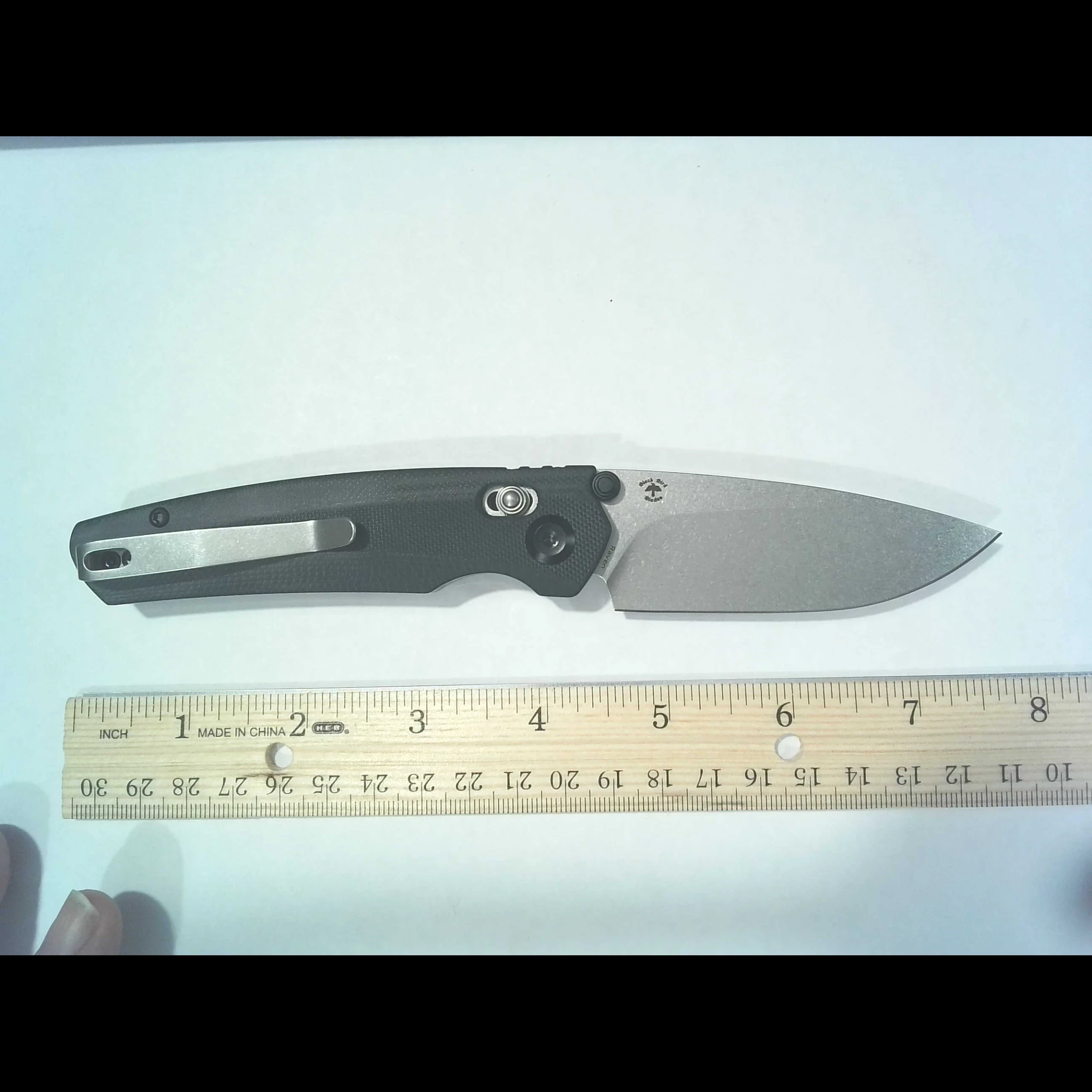 Bladebinge - TENABLE RAVEN CROSS BAR LOCK FOLDING KNIFE 3.14 ...
