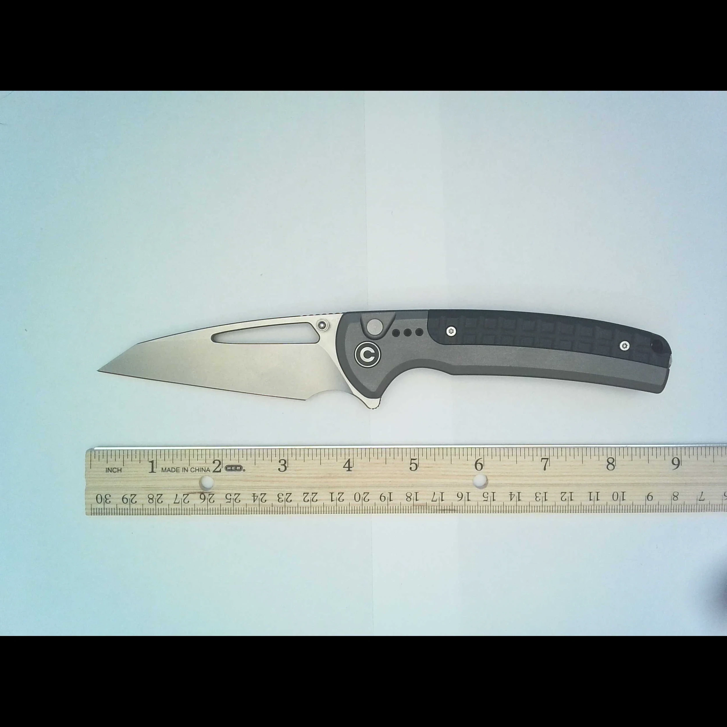 Bladebinge - CIVIVI SENTINEL STRIKE BUTTON LOCK 3.7'' K110 STONEWASHED ...