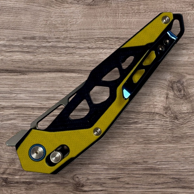 Bladebinge - SRM Knives 9225-KB Mecha | 3.3" D2 Tool Steel Bead Blast ...