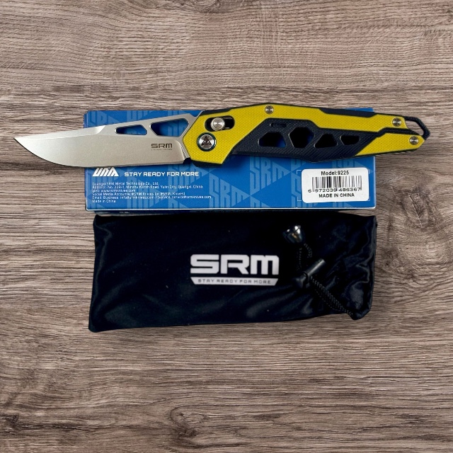 Bladebinge - SRM Knives 9225-KB Mecha | 3.3" D2 Tool Steel Bead Blast ...