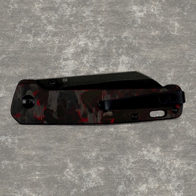 Bladebinge - QSP Penguin V2 QS130V2-F2 | 3.06" D2 Black Stonewashed ...