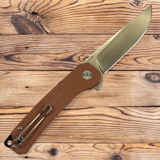 Bladebinge - QSP Osprey QS139-A | 3.25” Satin Drop Point 14C28N Blade ...