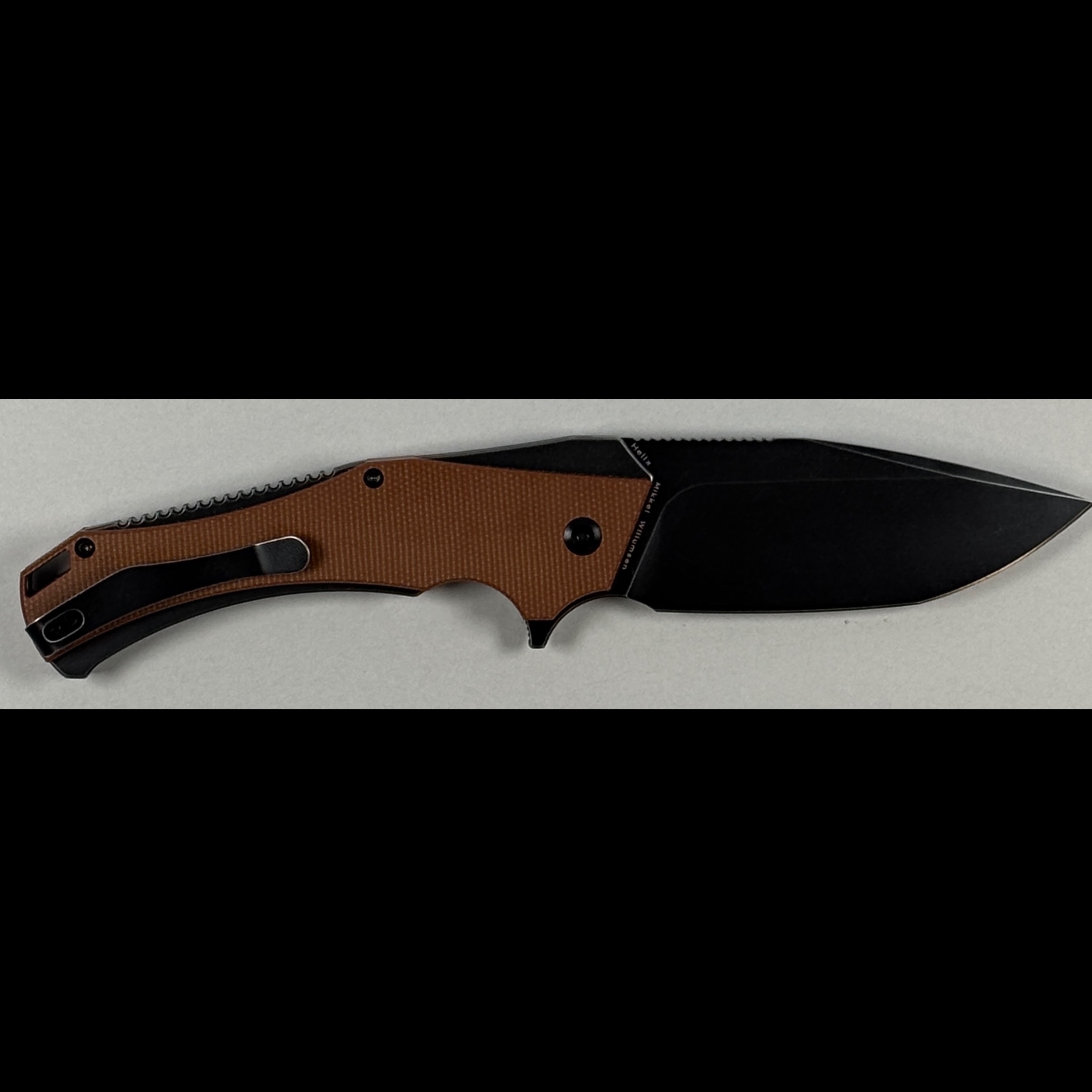 Bladebinge - REDUCED!!! | Kansept Hellx T1008F2 | D2 Drop Point Blade ...