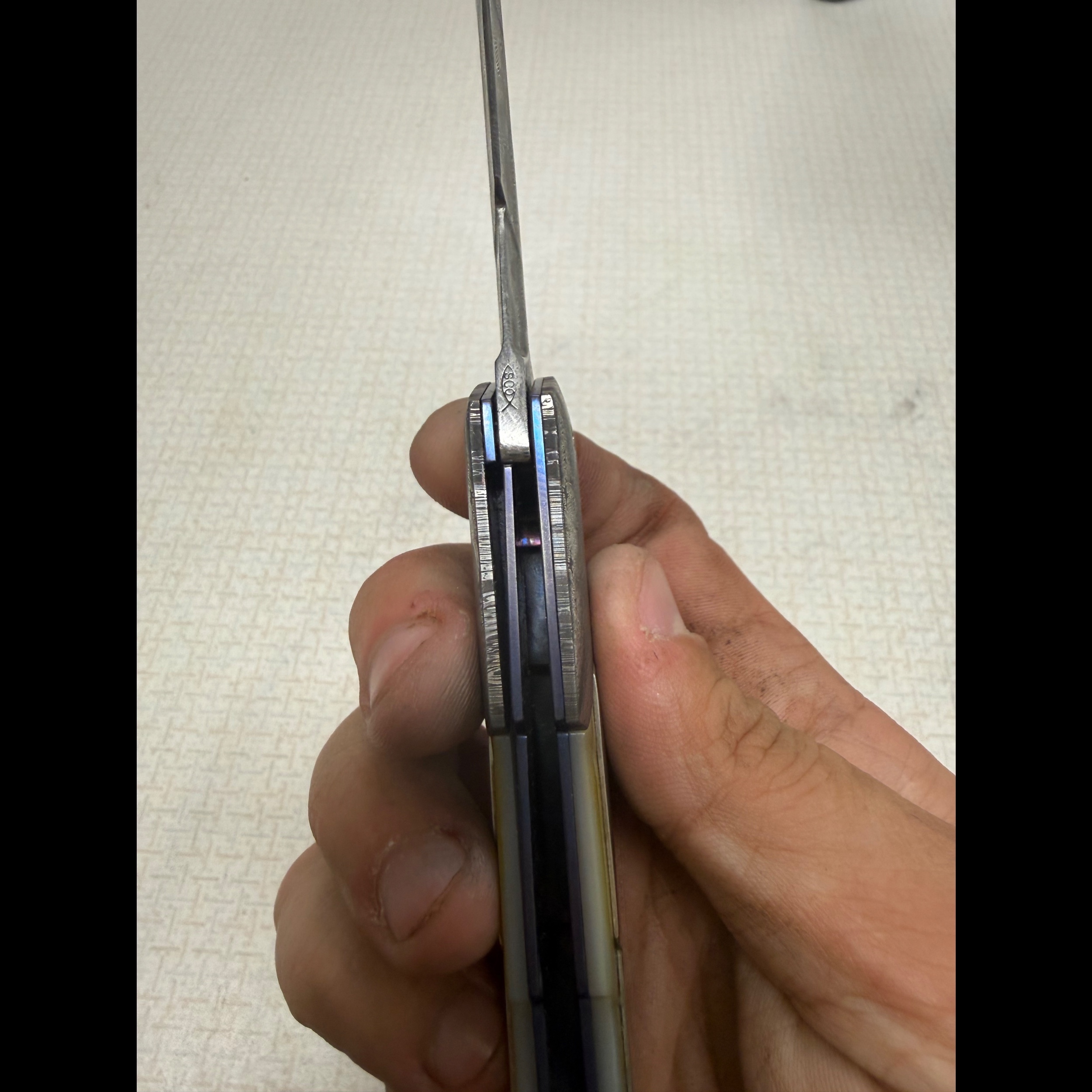 Bladebinge - Steven Olezewski Lightning Bolt Art Knife