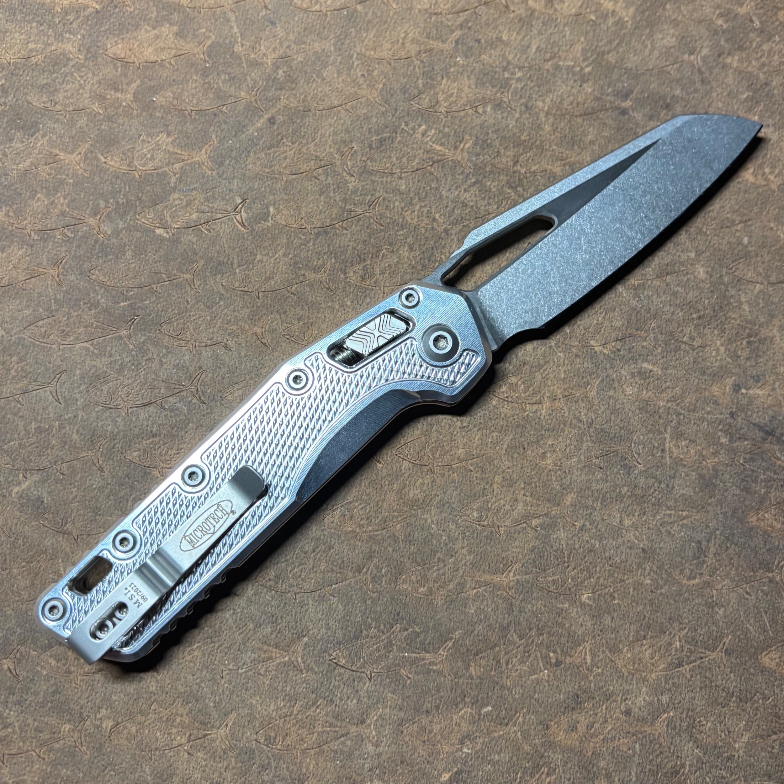 Bladebinge - Microtech MSI - Original Goat Scales