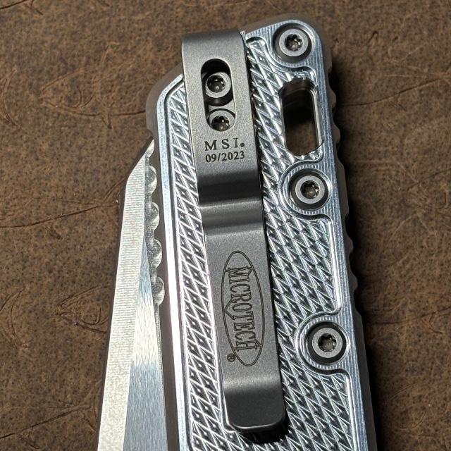 Bladebinge - Microtech MSI - Original Goat Scales