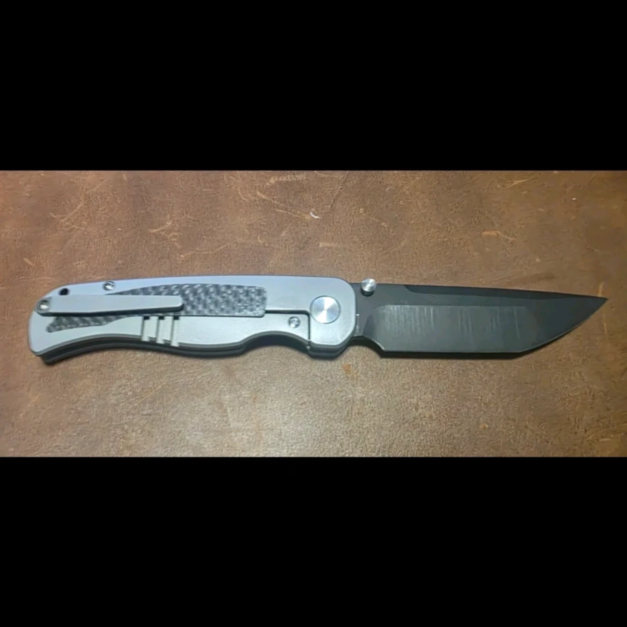 Bladebinge - Tuya Wrath V2 Folding Knife Tanto S90V DLC Steel Blade ...