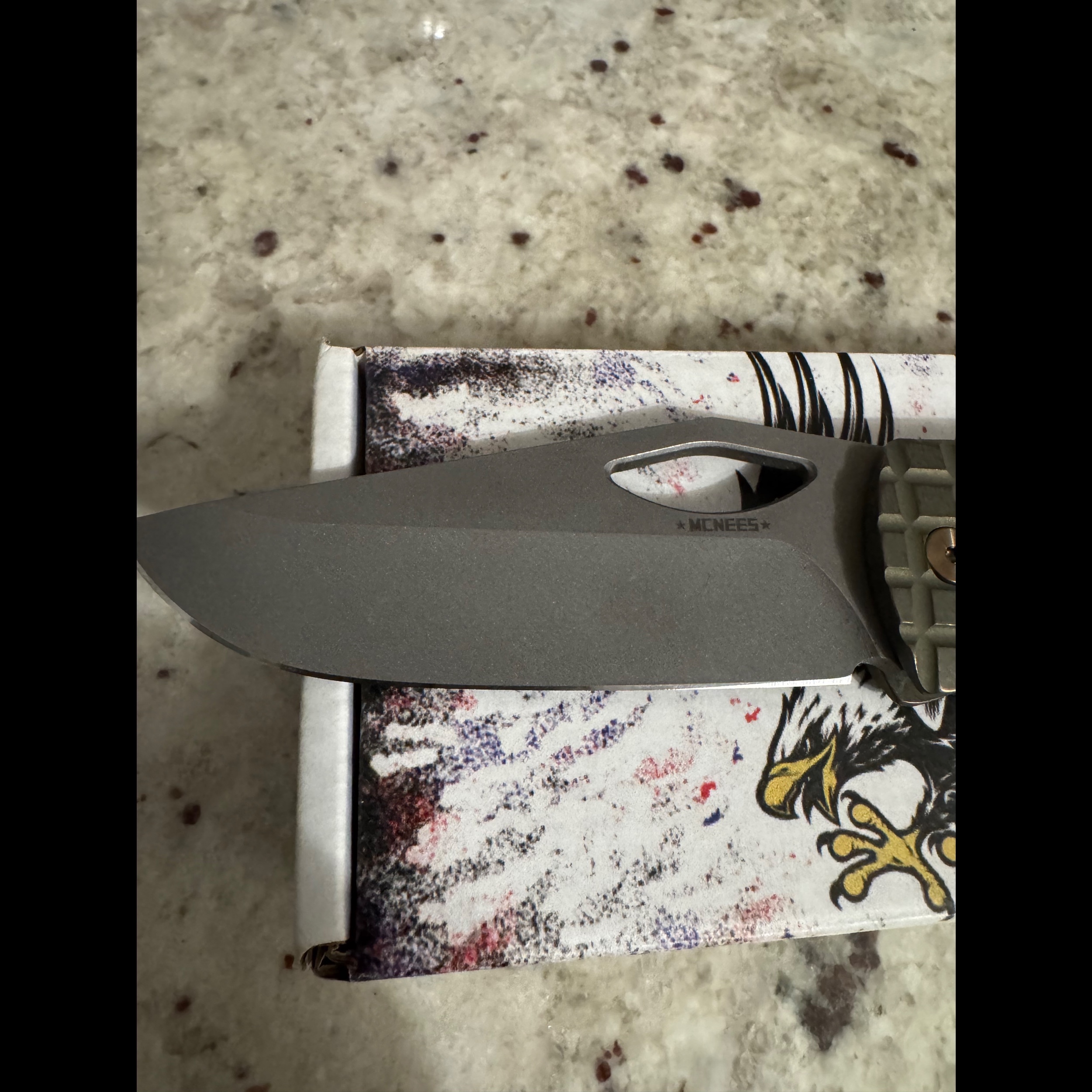 Bladebinge - Mcnees Dixon frag pattern magnacut steel