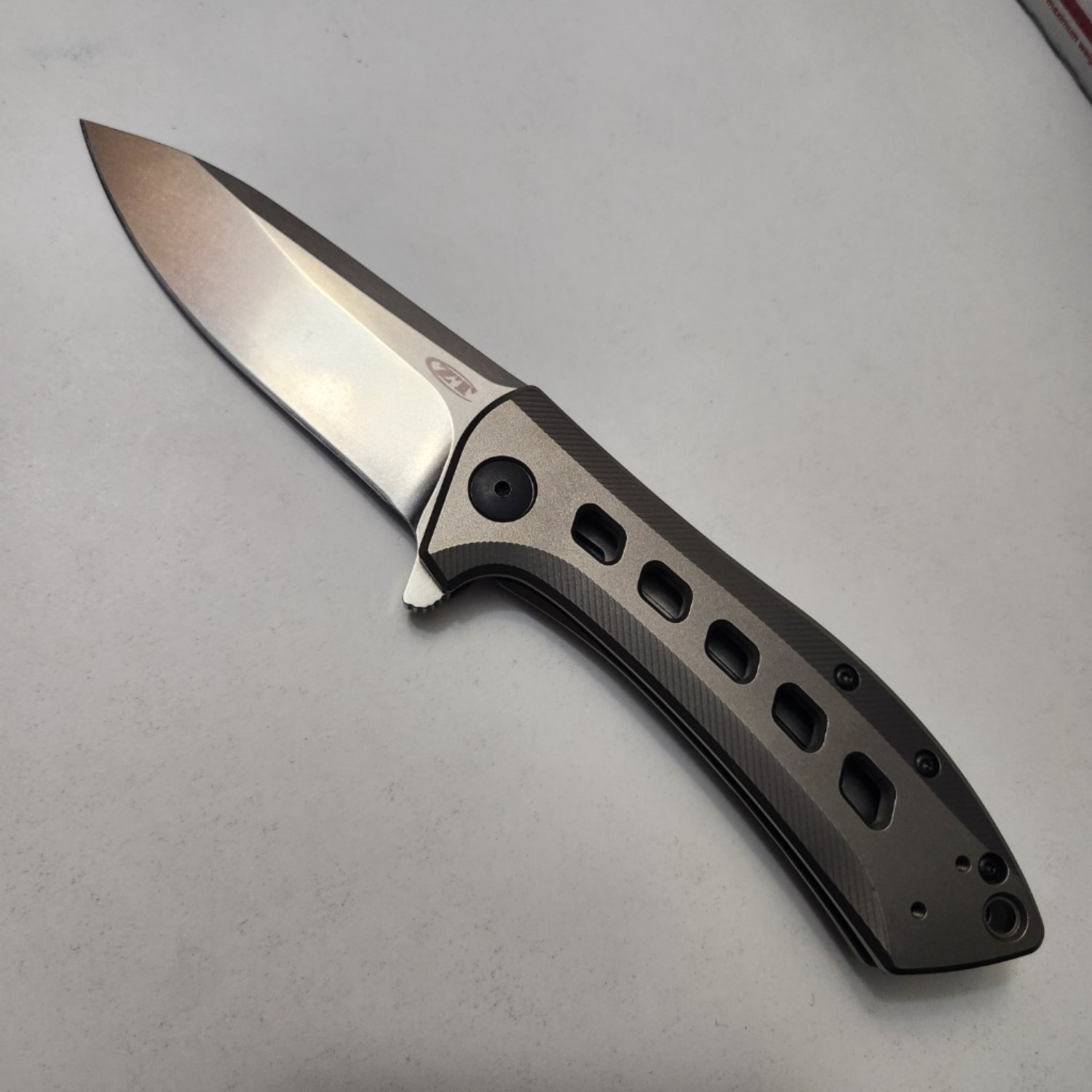 Bladebinge - **PRICE DROP** Zero Tolerance ZT 0801TI - Titanium Scales ...