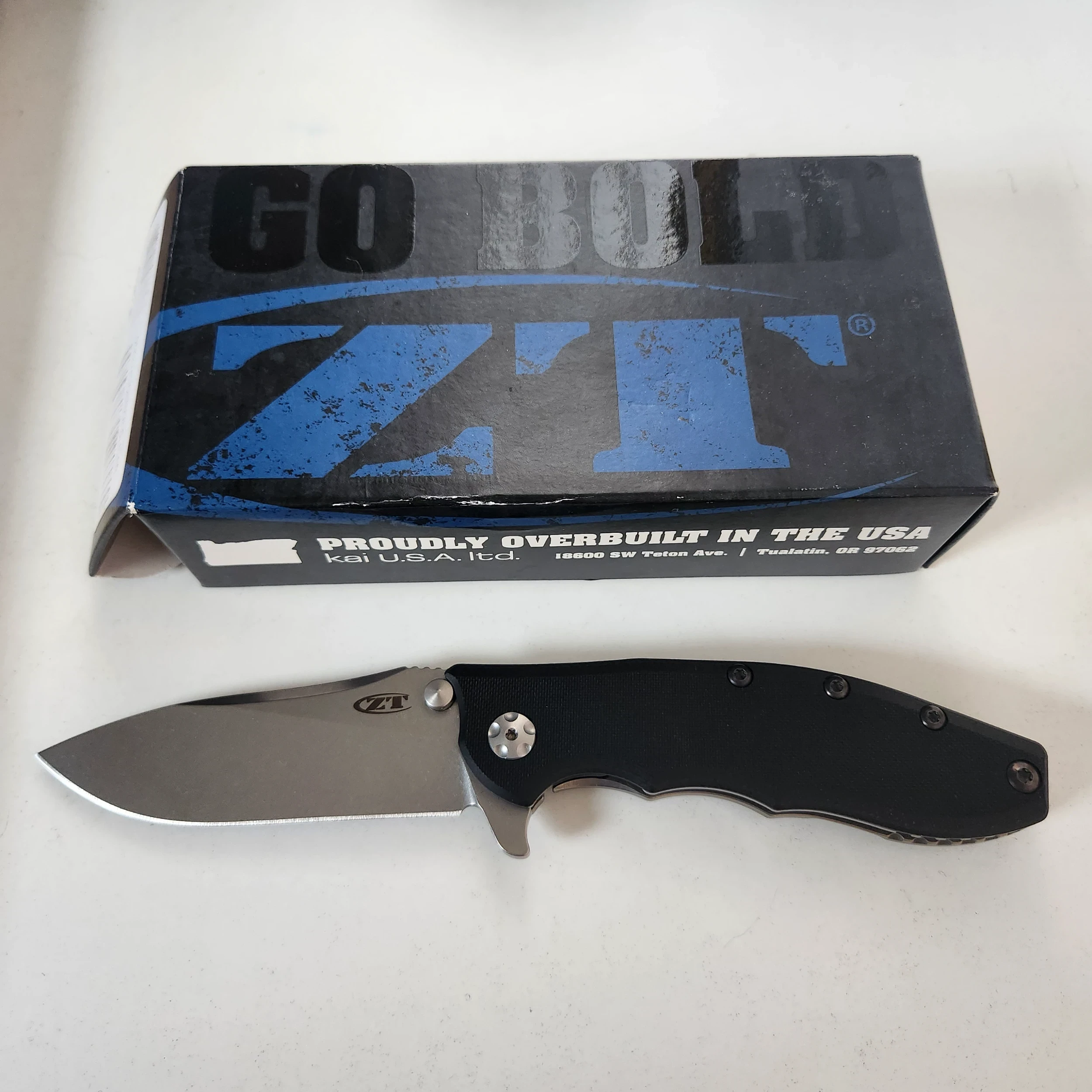 Bladebinge - Zero Tolerance ZT 0562 S35VN Black G10