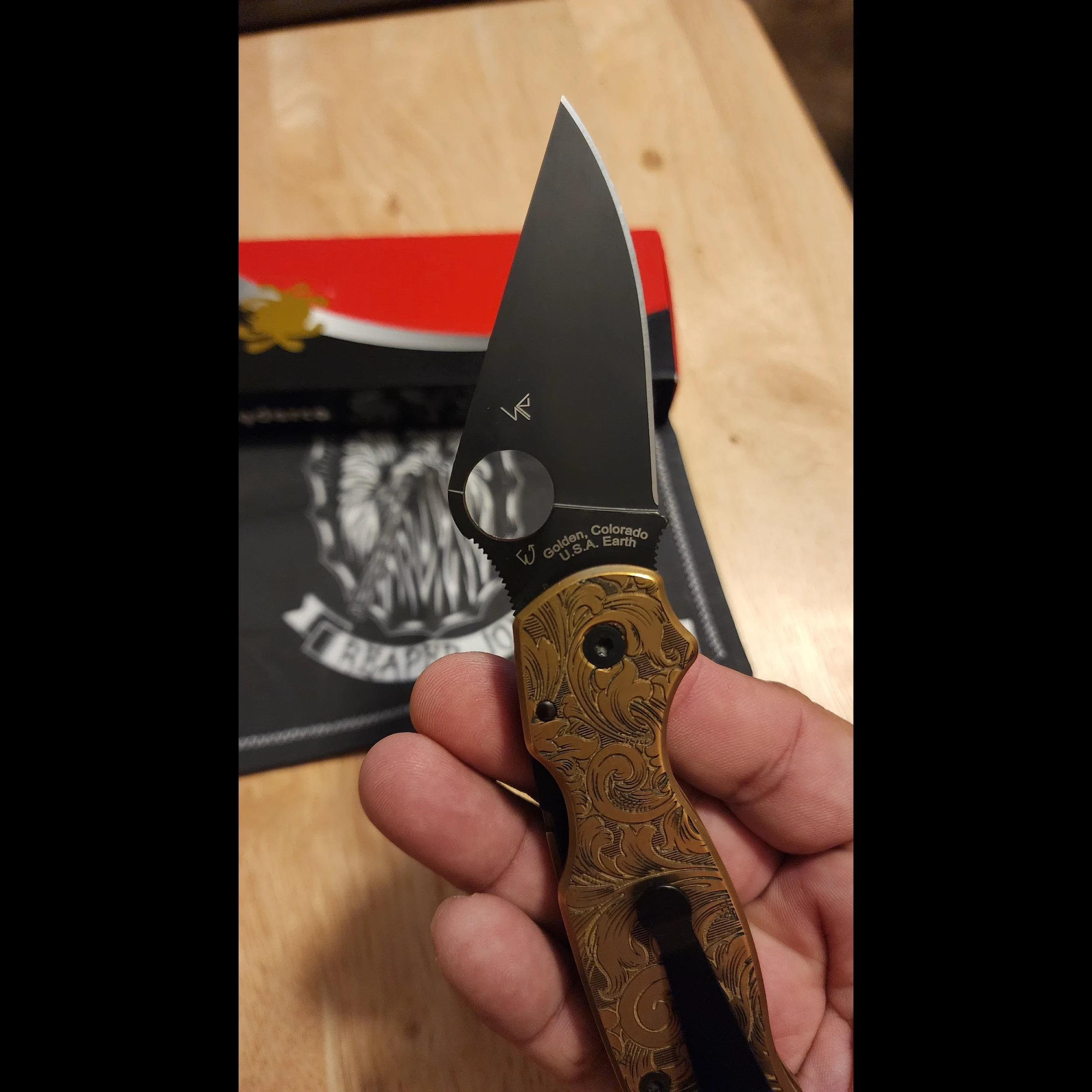 Bladebinge - Spyderco Para 3