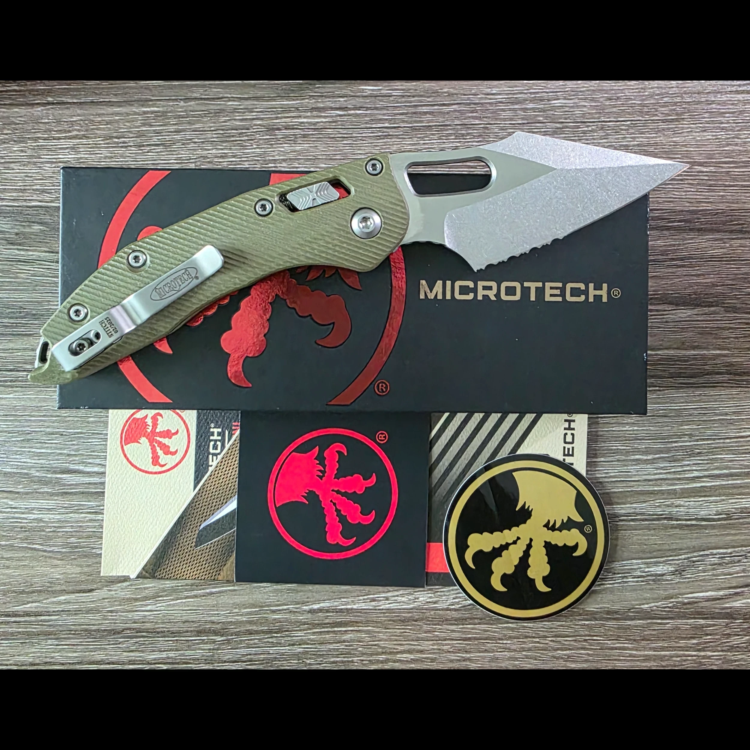 Bladebinge - Microtech - Stitch - 169RL-11 FLGTOD